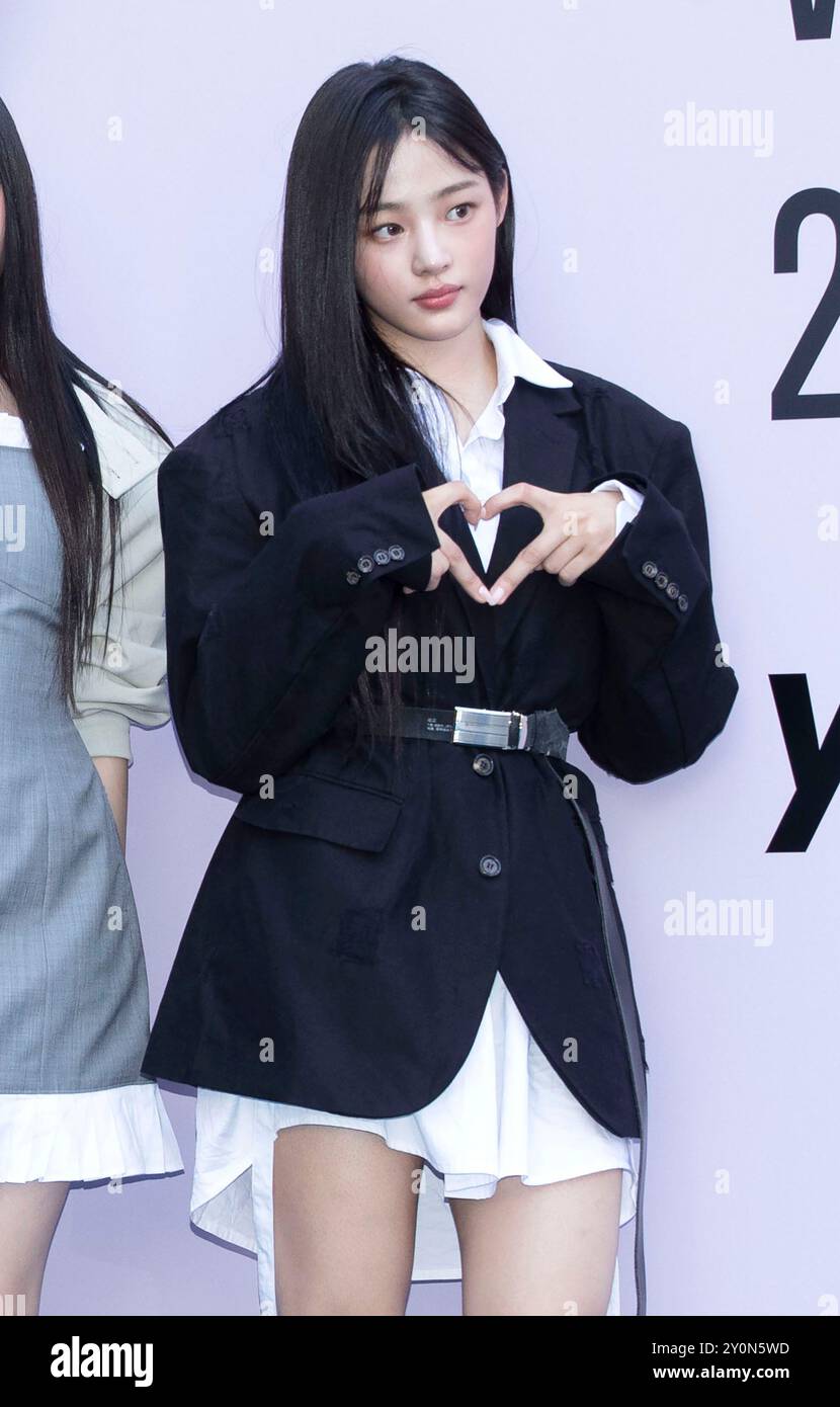 3 Sep 2024 – Seoul, South Korea: South Korean singer Minji, member of K ...