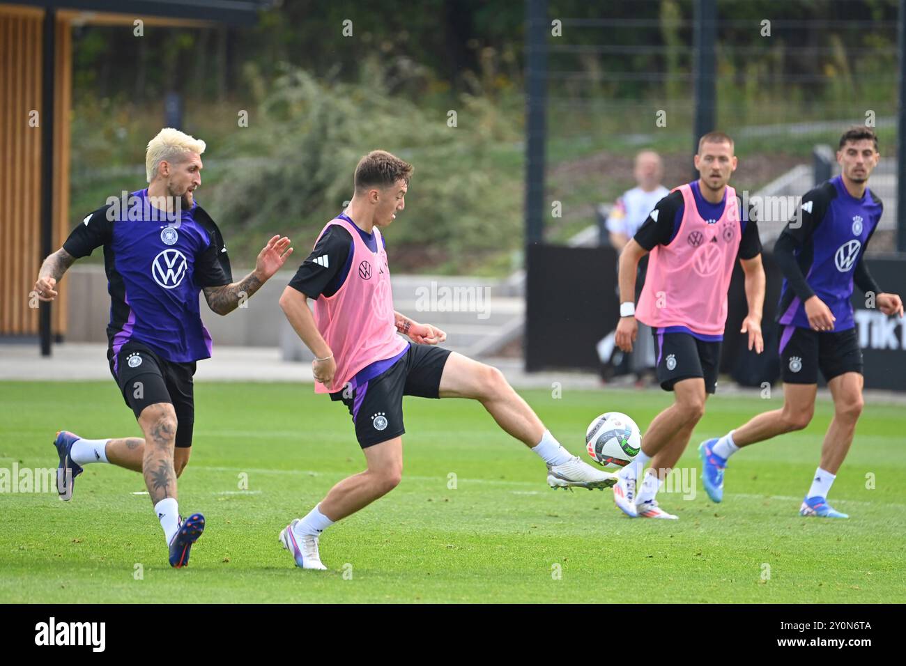Herzogenaurach, Deutschland. 03rd Sep, 2024. Angelo STILLER, action ...