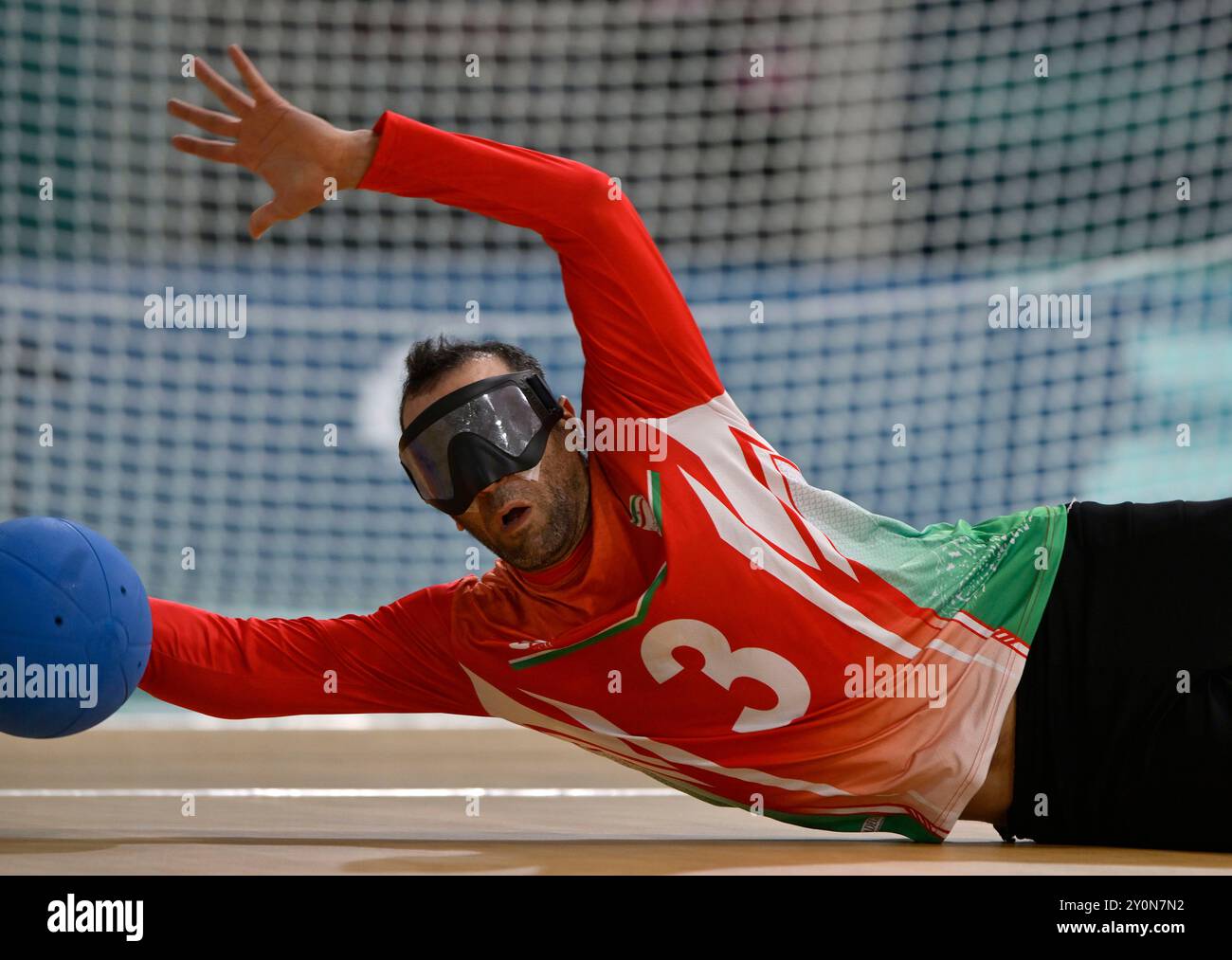 Paris, France. 03rd Sep, 2024. Paris2024 Paralympics. Men's Goal Ball ...