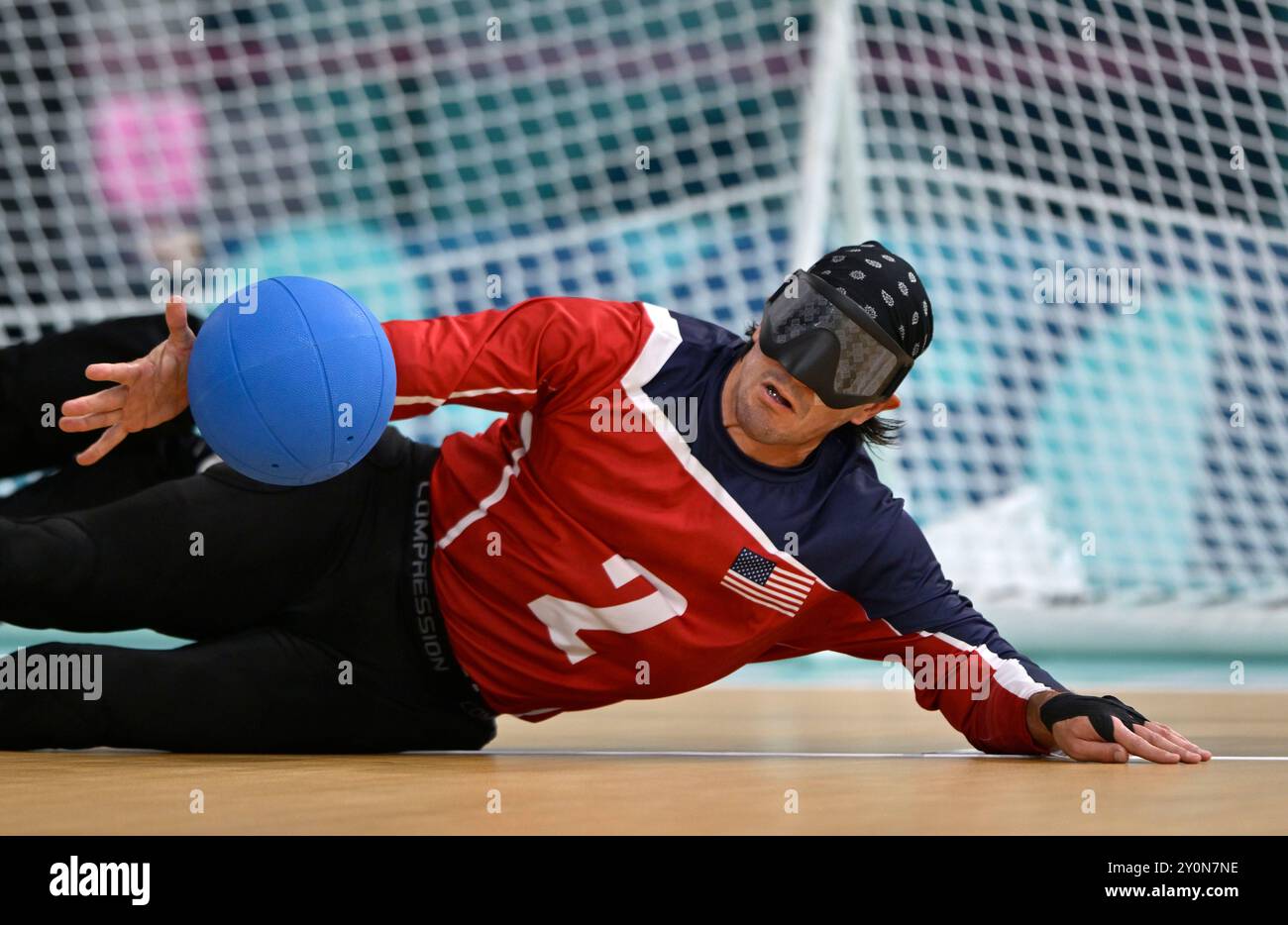 Paris, France. 03rd Sep, 2024. Paris2024 Paralympics. Men's Goal Ball ...