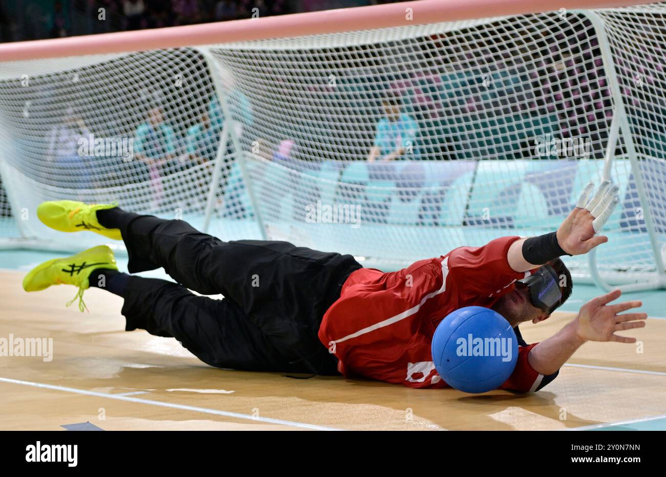 Paris, France. 03rd Sep, 2024. Paris2024 Paralympics. Men's Goal Ball ...