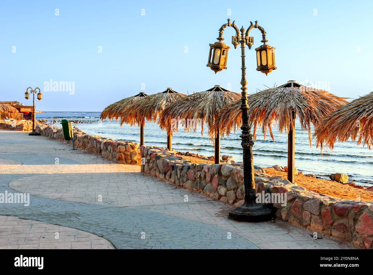 Promenade - Dahab, Sinai Peninsula - Egypt Stock Photo - Alamy