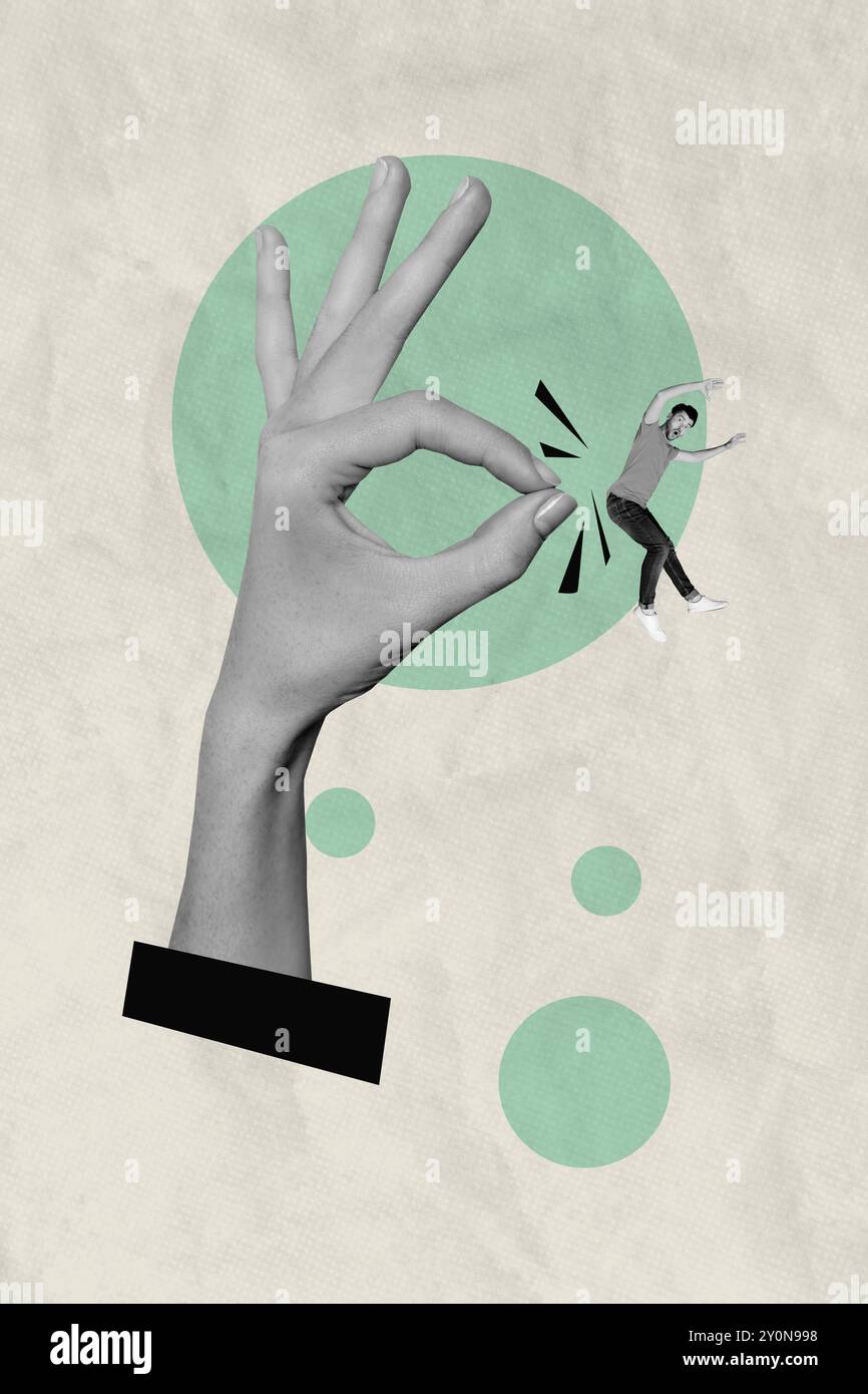 Trend artwork sketch image composite photo collage of silhouette huge ...