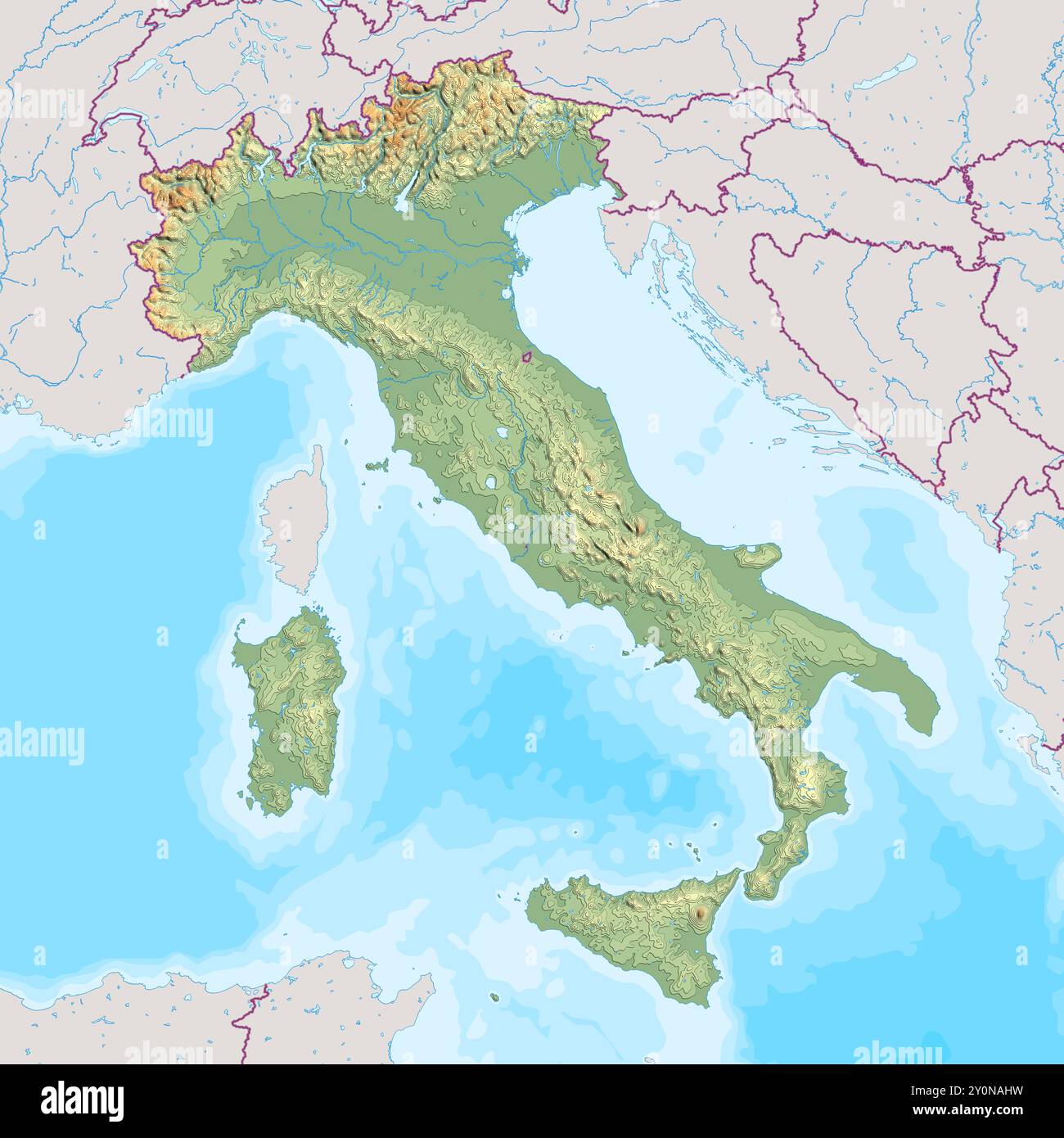 Blank florence map Stock Vector Images - Alamy