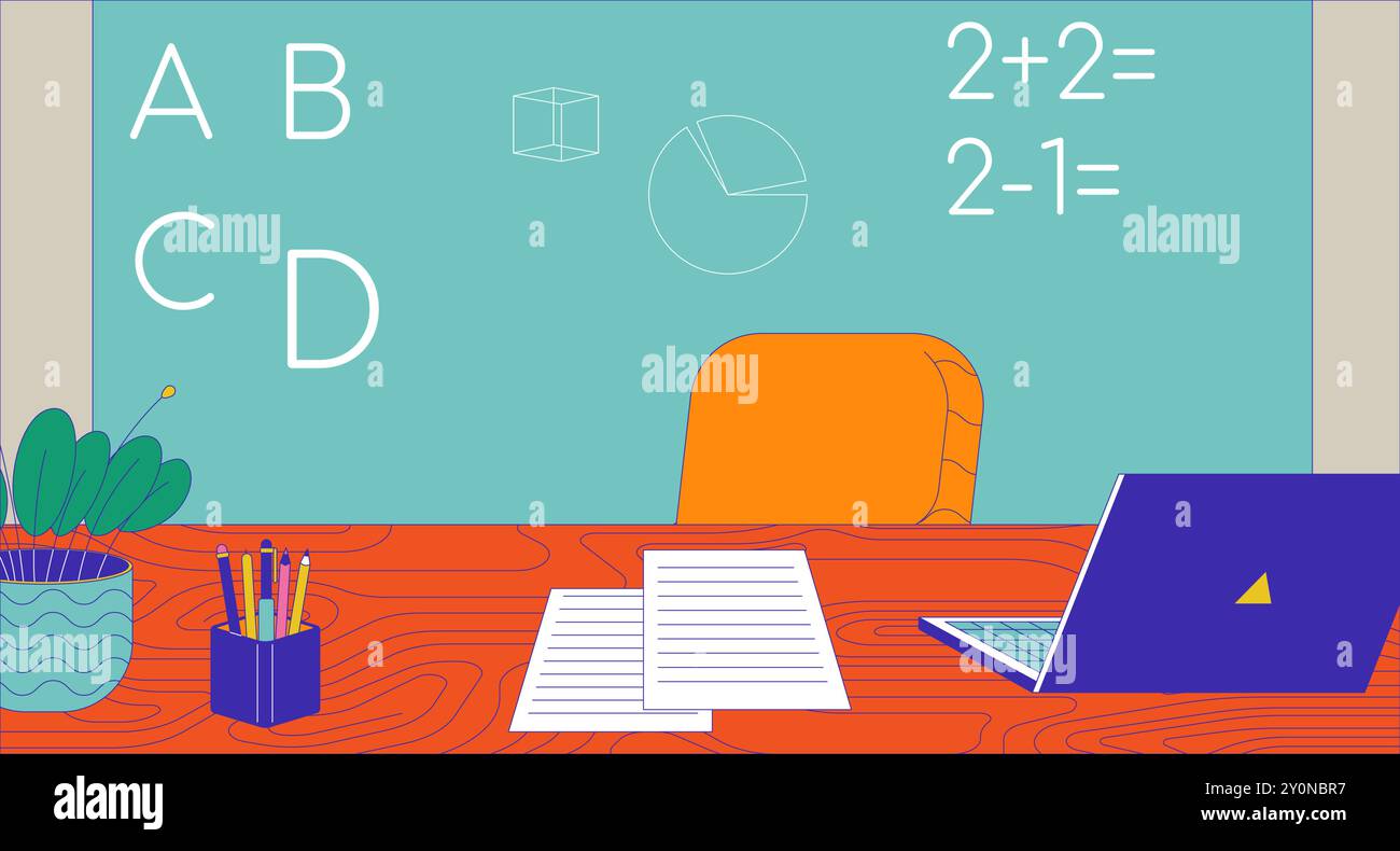 Storytelling classroom Stock Vector Images - Alamy