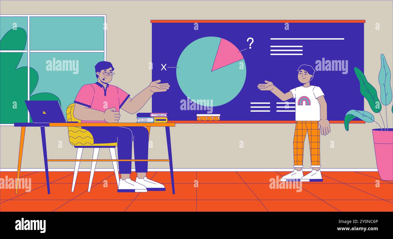 Child problem solving vector hi-res stock photography and images - Alamy