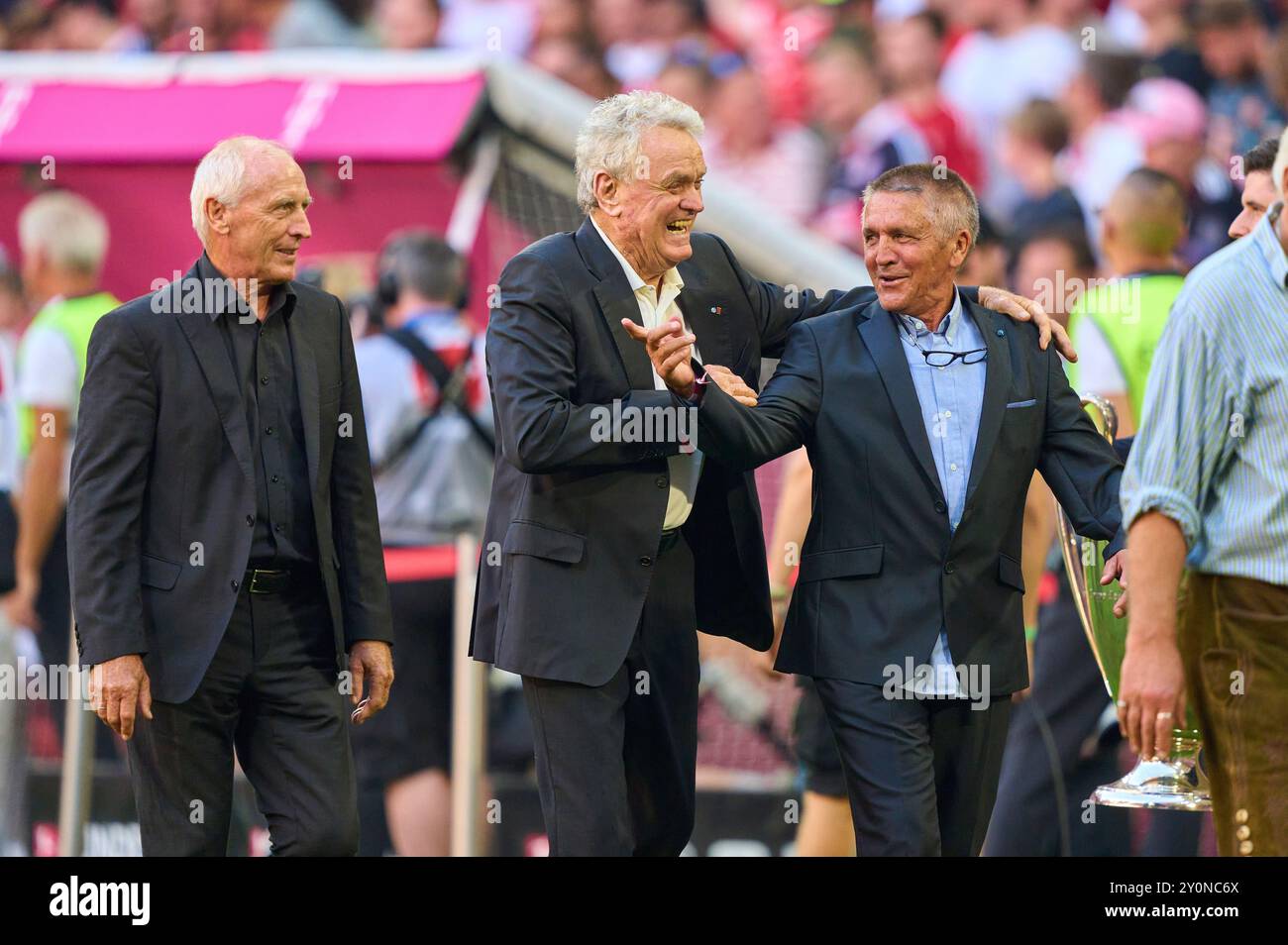Helden des Triumphs im Landesmeistercup 1974: Paul Breitner, Franz ...