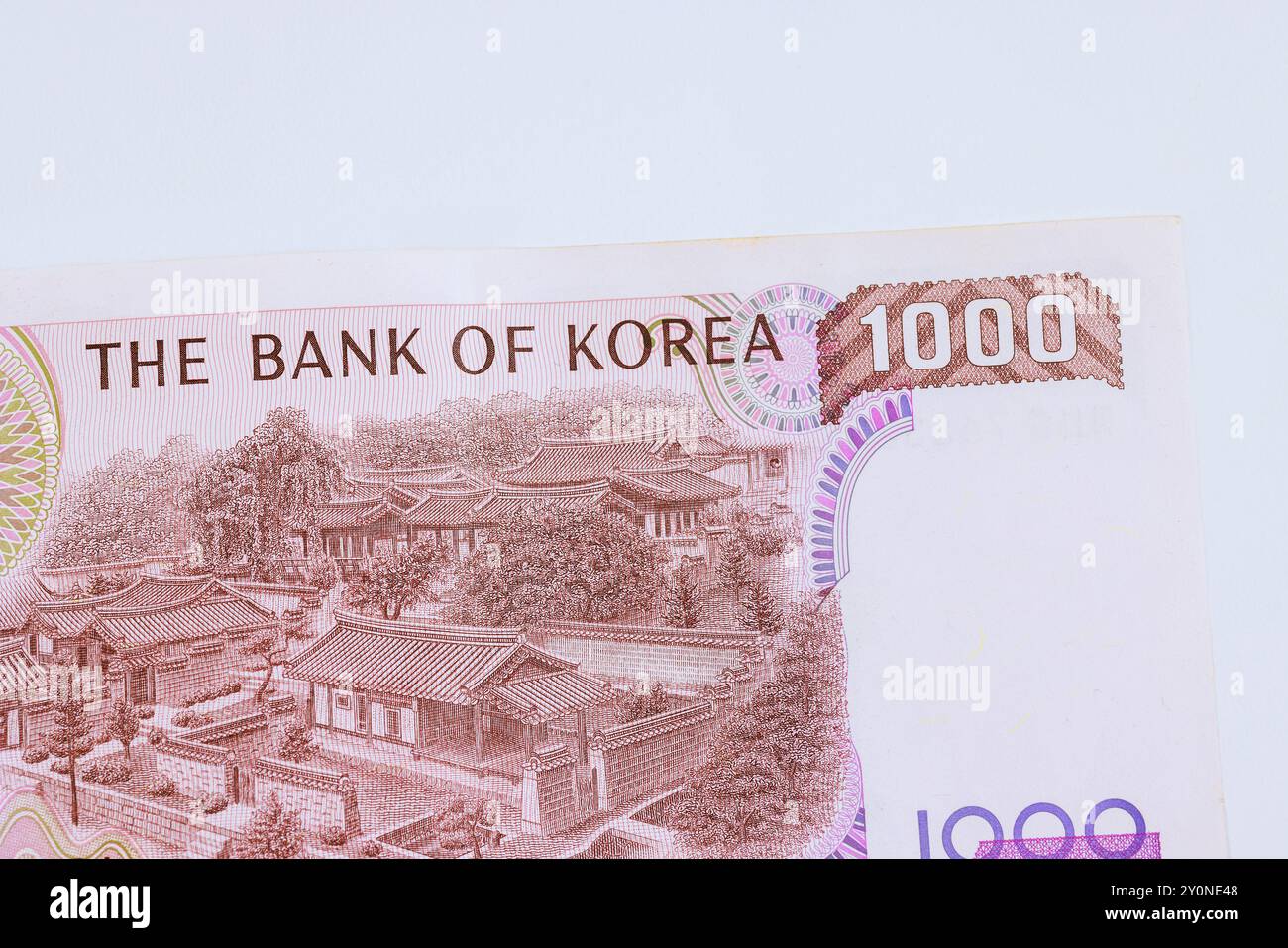 1000 won banknote south korea hi-res stock photography and images - Alamy