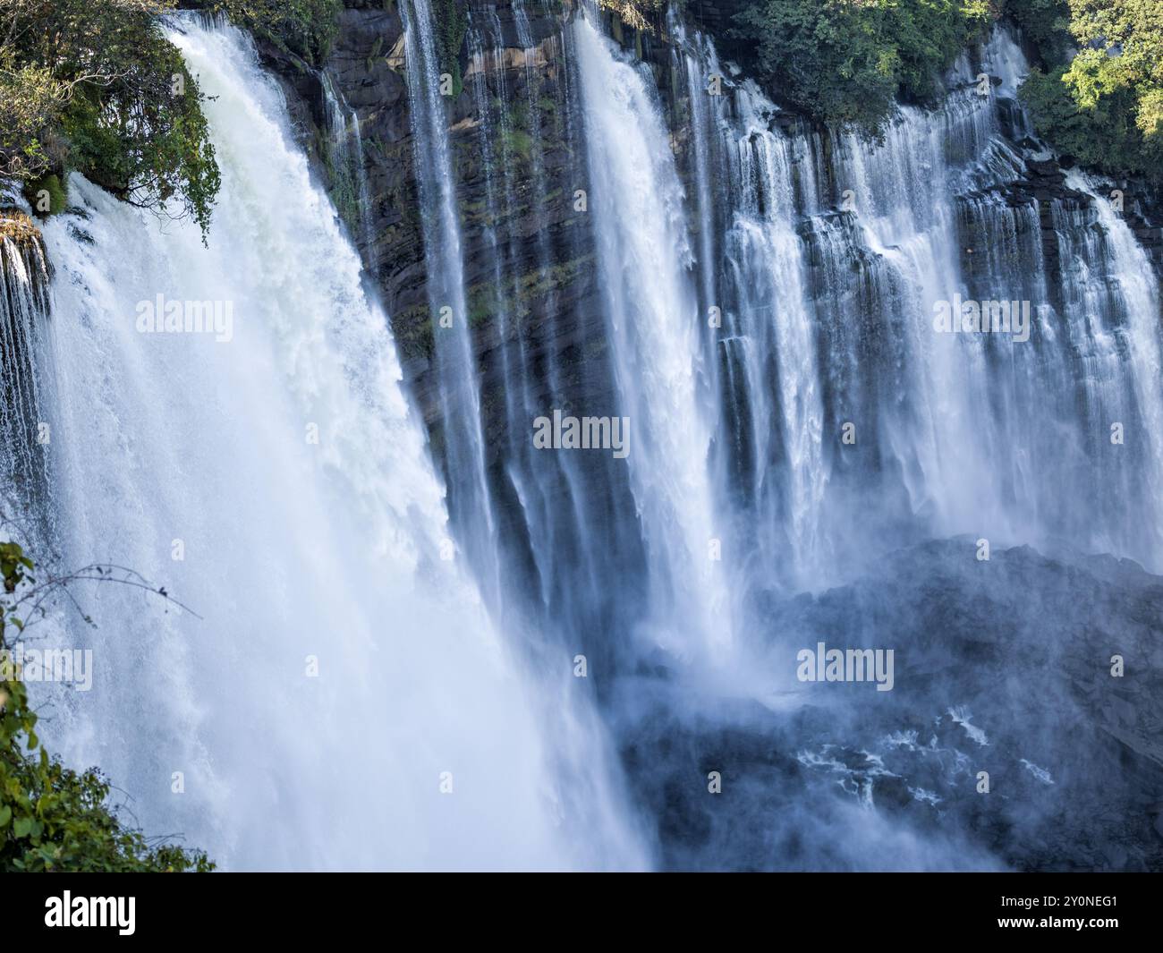 kalandula waterfalls in Malanje Angola Africa Stock Photo - Alamy