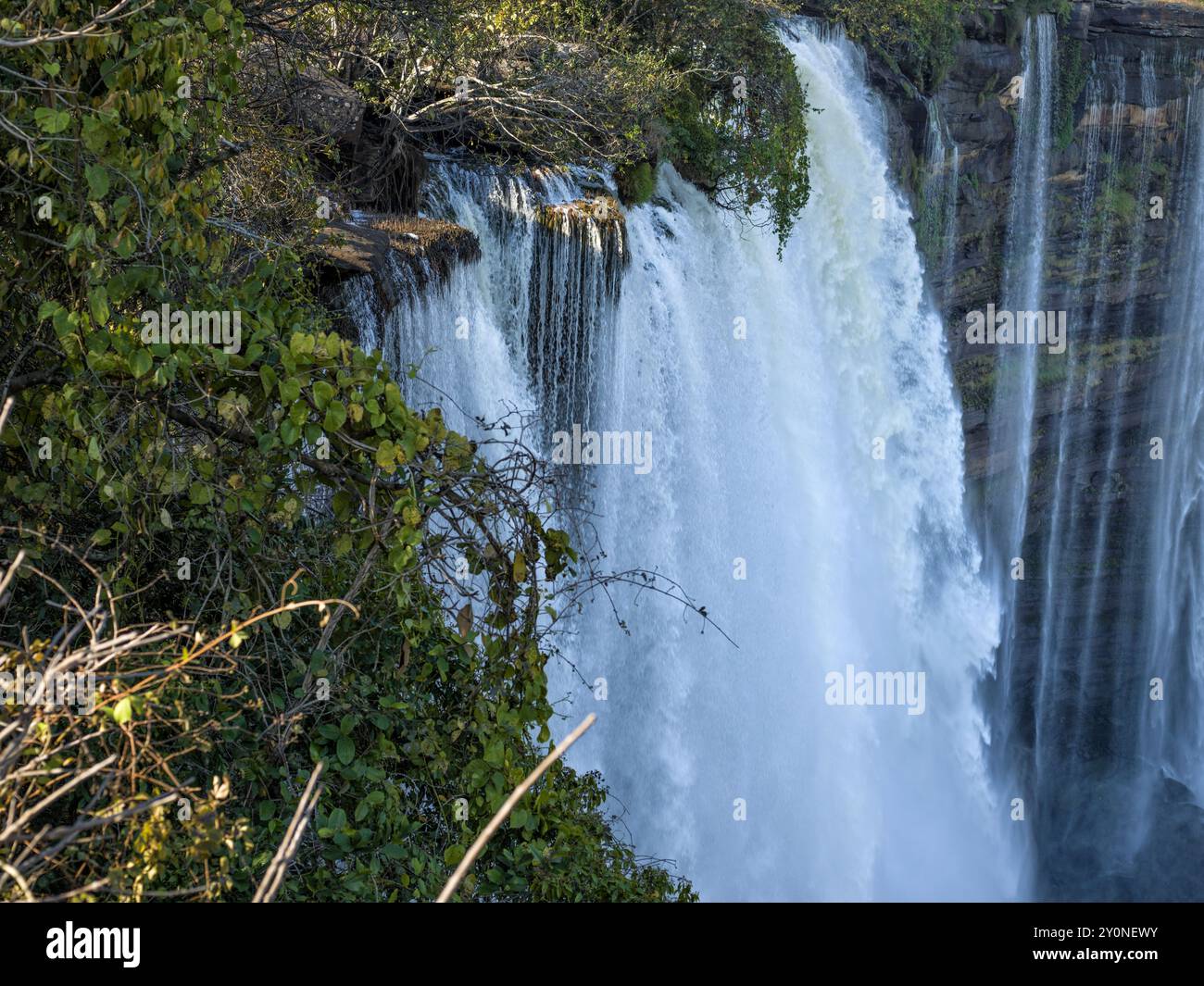 kalandula waterfalls in Malanje Angola Africa Stock Photo - Alamy