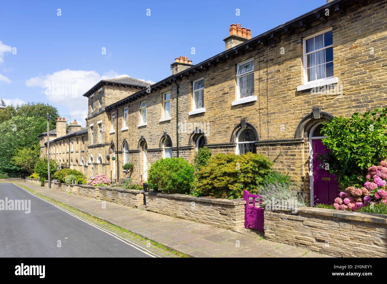Saltaire UK - Sir Titus Salt built Houses on George Street in the Model ...