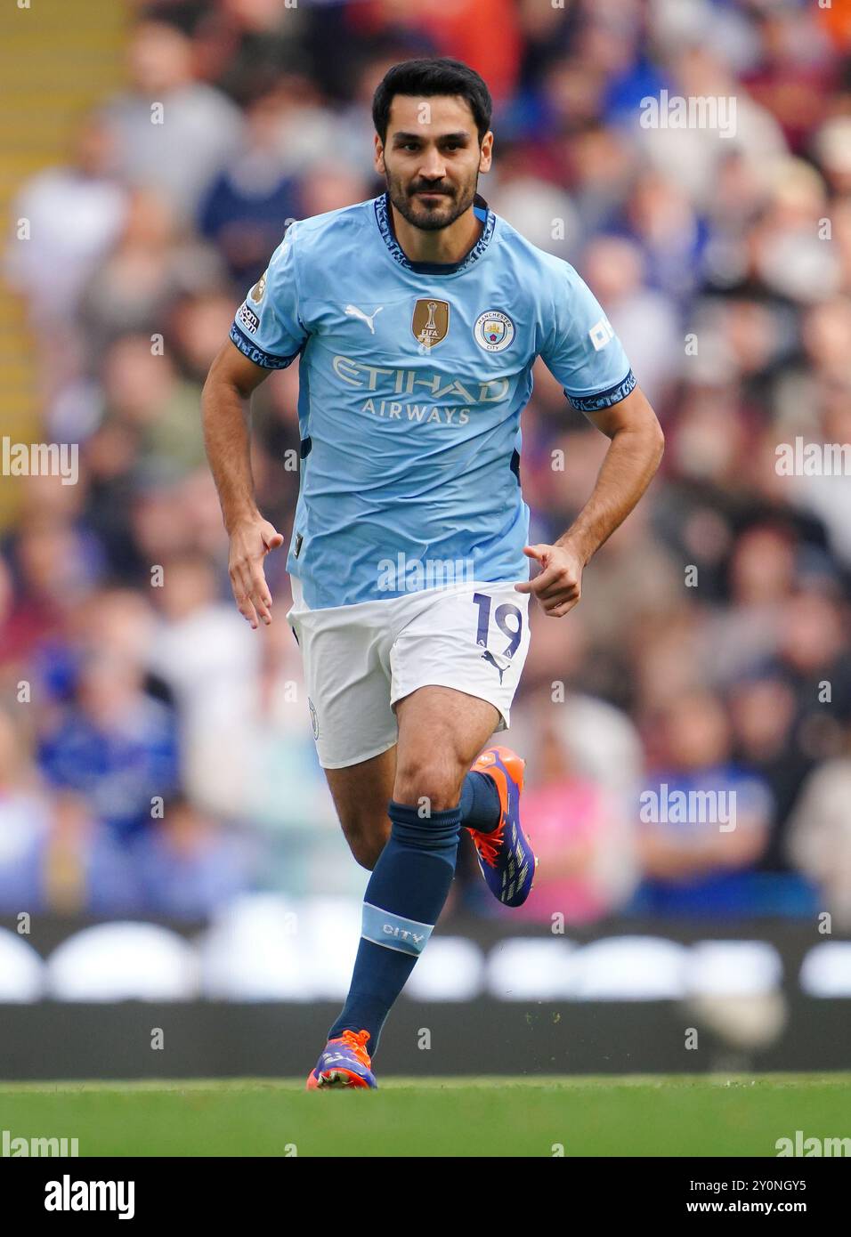 File photo dated 24-08-2024 of Manchester City's Ilkay Gundogan ...
