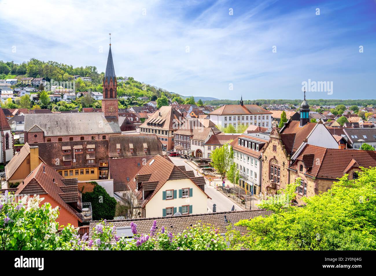 Old city of Weingarten, Germany Stock Photo - Alamy