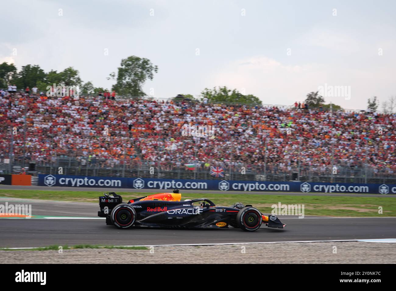 Monza, Italy. 1 Sep, 2024. Max Verstappen of Netherlands driving the (1 ...