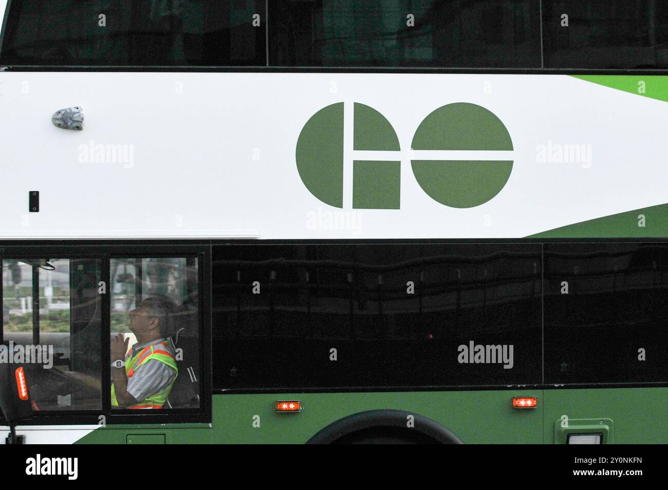 Toronto, ON, Canada – April 23, 2024: View at the Go company sign in ...