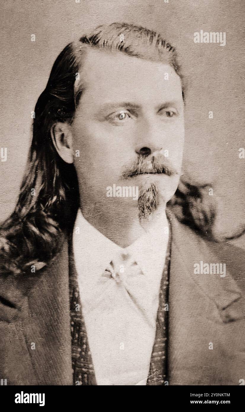Buffalo Bill Cody by Gurney & Son, circa 1875 Stock Photo - Alamy
