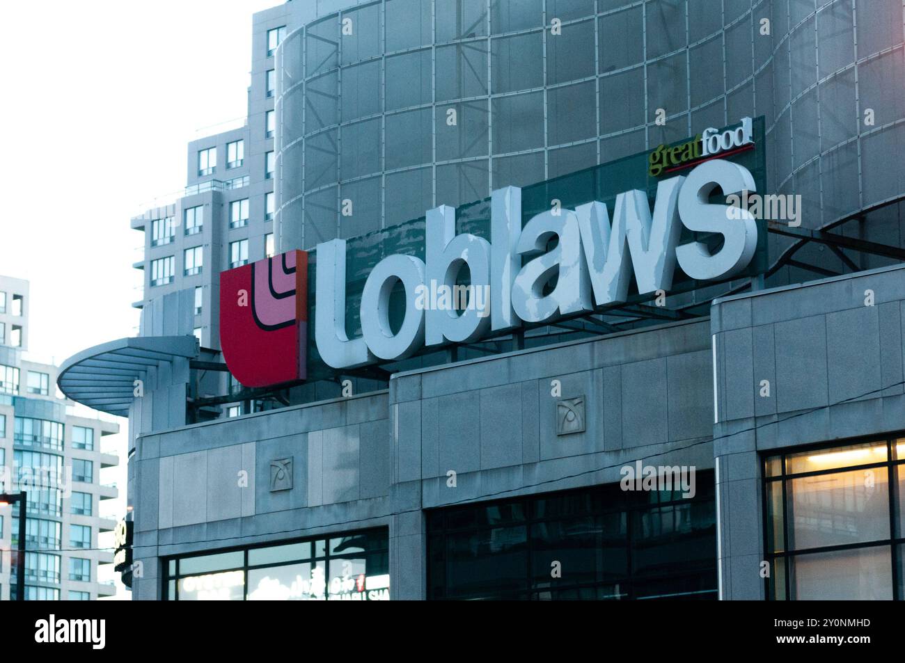 Toronto, ON, Canada - December 17, 2023: View at Loblaws great food ...