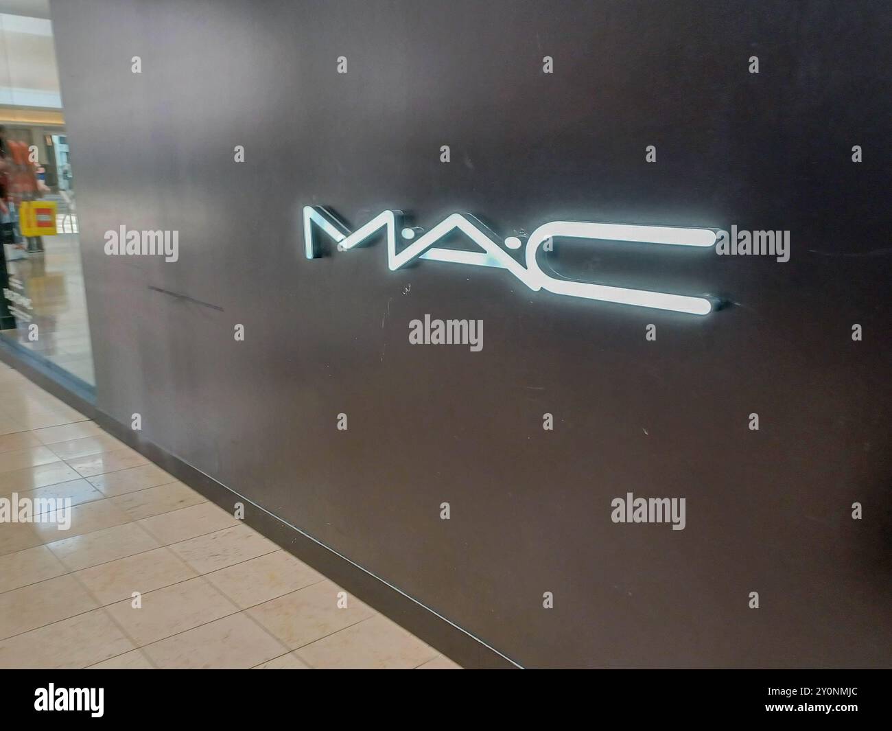 Toronto, ON, Canada - August 1, 2024: View at the MAC company logo in ...