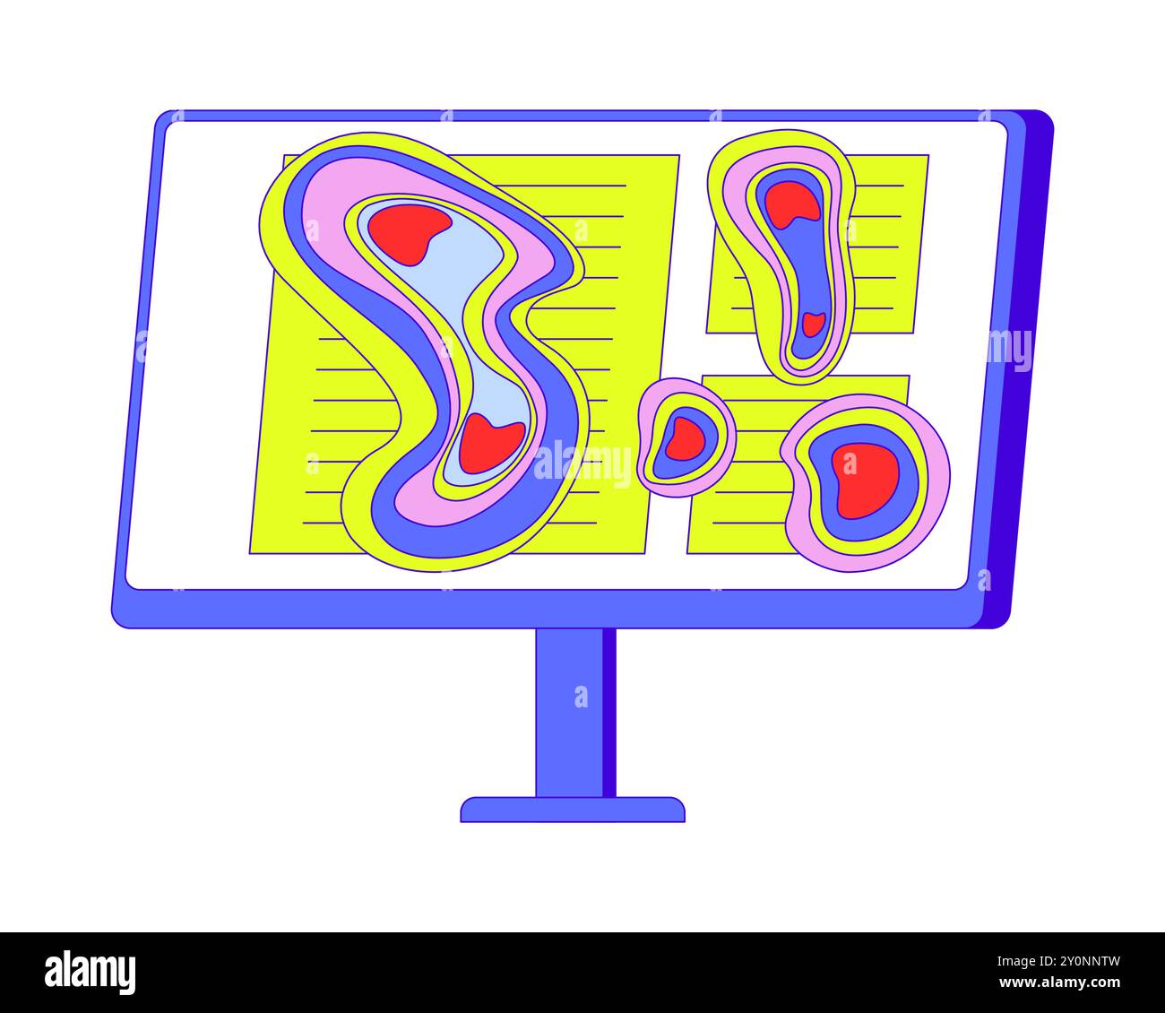 Heat map of eye hi-res stock photography and images - Alamy