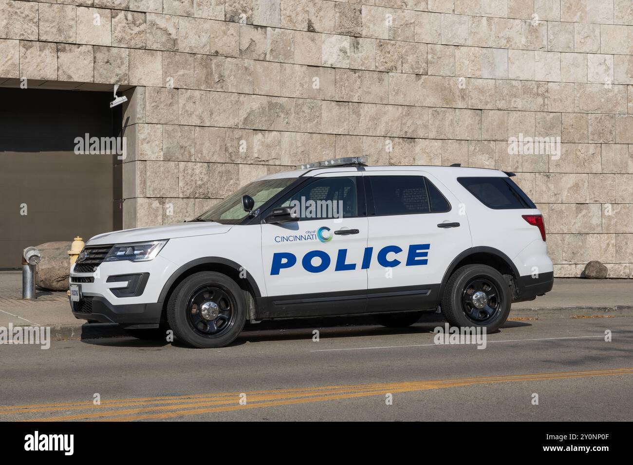Cincinnati - August 30, 2024: Cincinnati Police Department vehicle. CPD ...