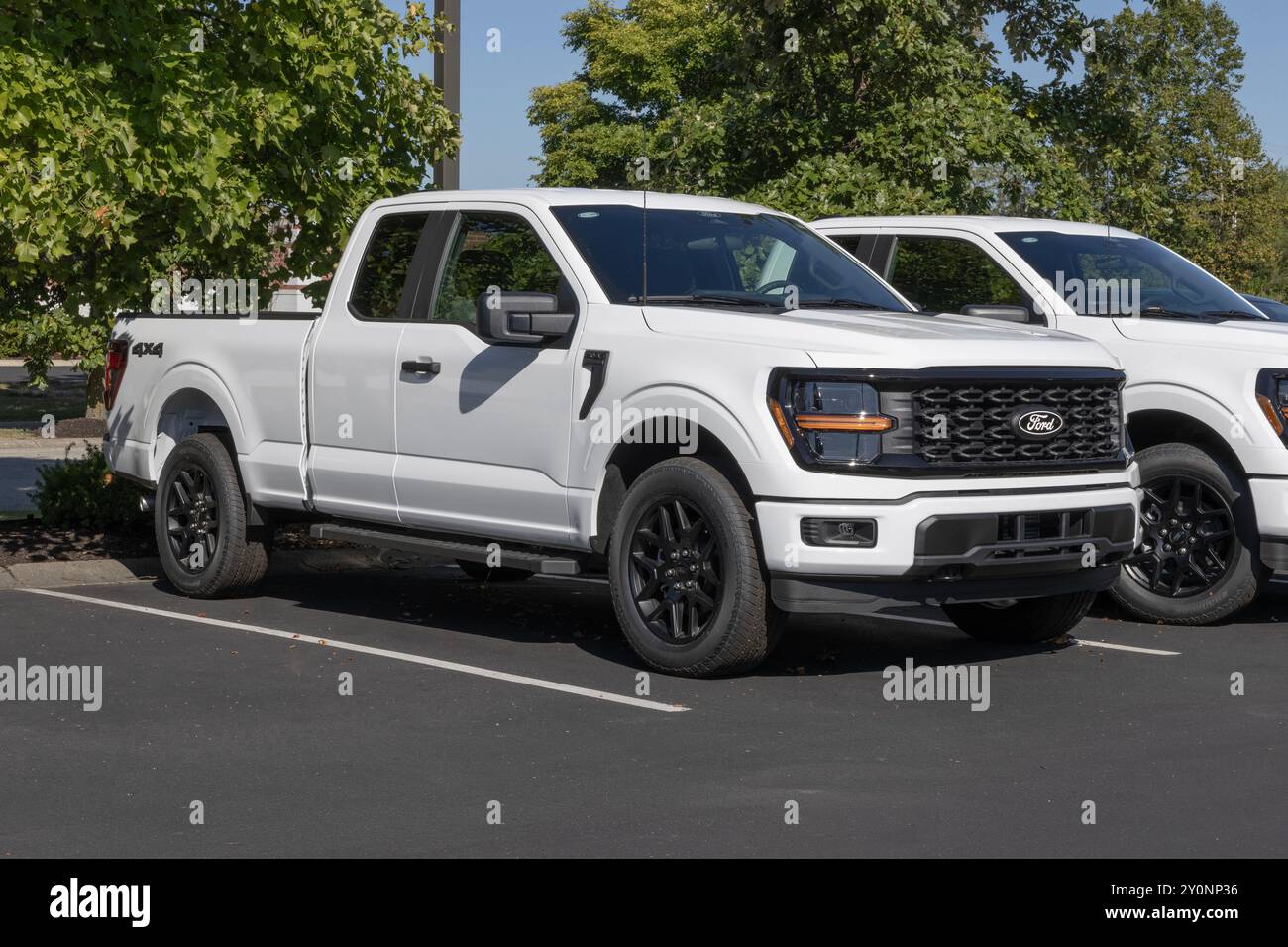 Zionsville - September 1, 2024: Ford F-150 SuperCab 4X4 STX Pickup ...