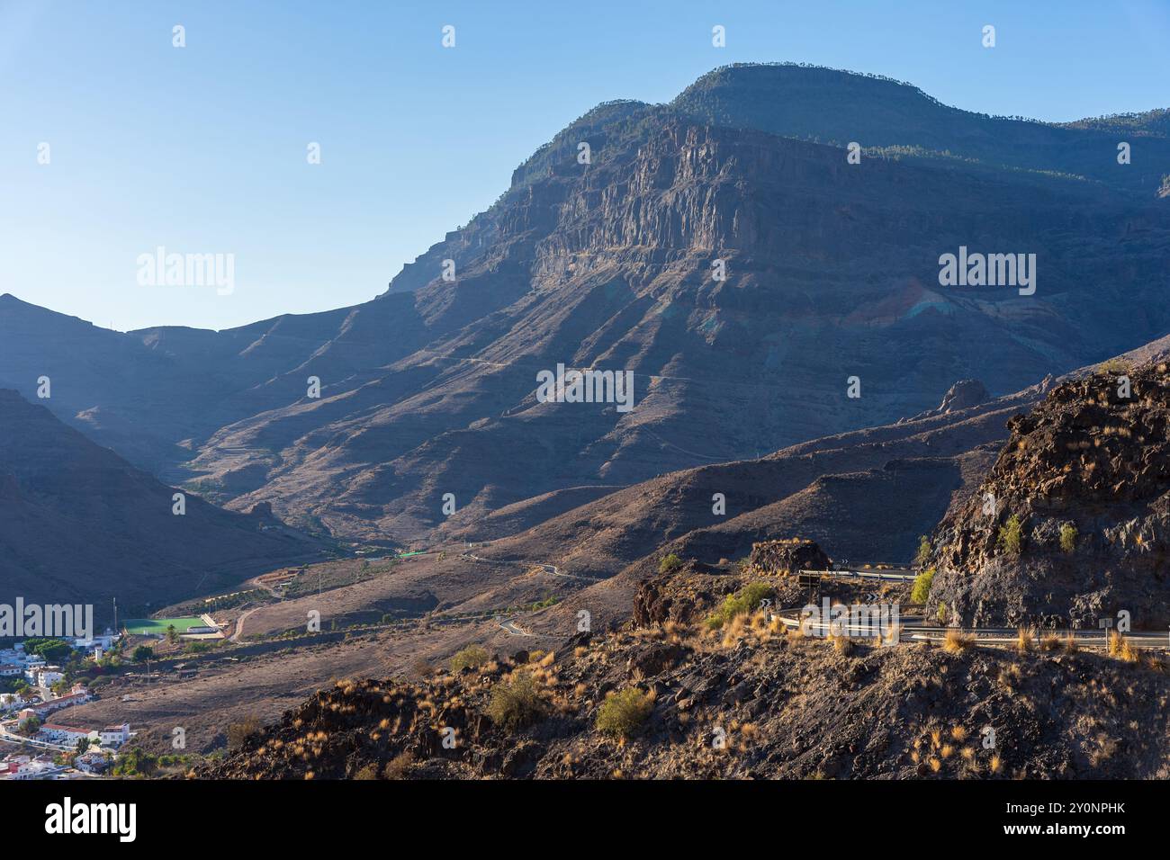 Mountain landscape. View from the observation deck - Mirador de ...