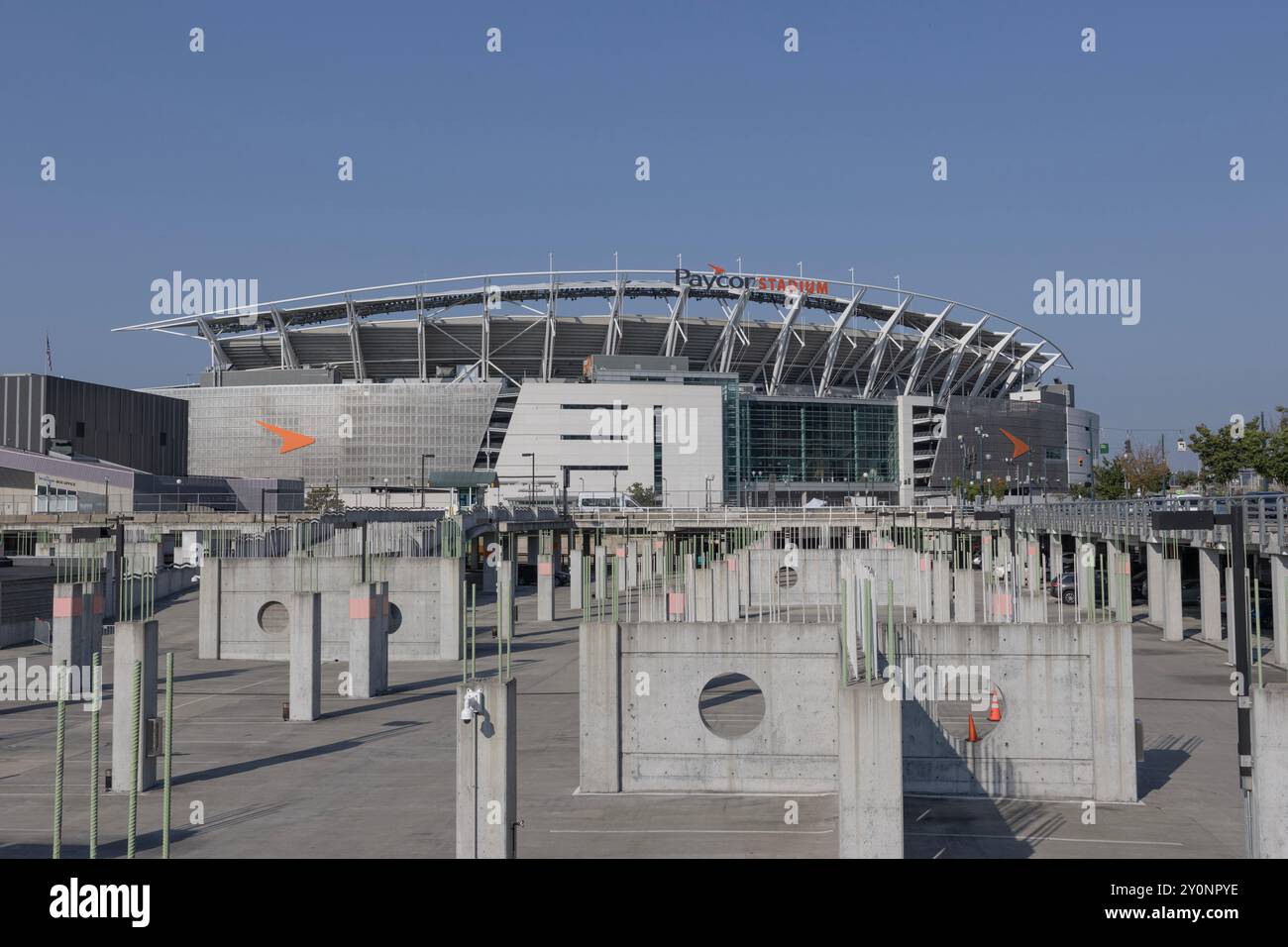 Cincinnati - August 30, 2024: Paycor Stadium, home of the Cincinnati ...