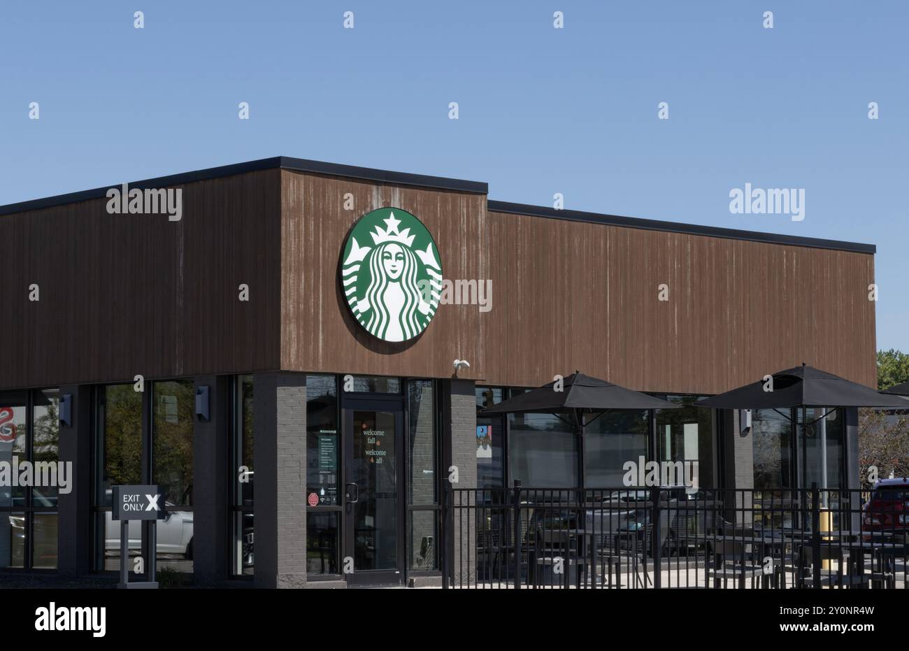 Indianapolis - September 1, 2024: Starbucks coffeehouse chain ...