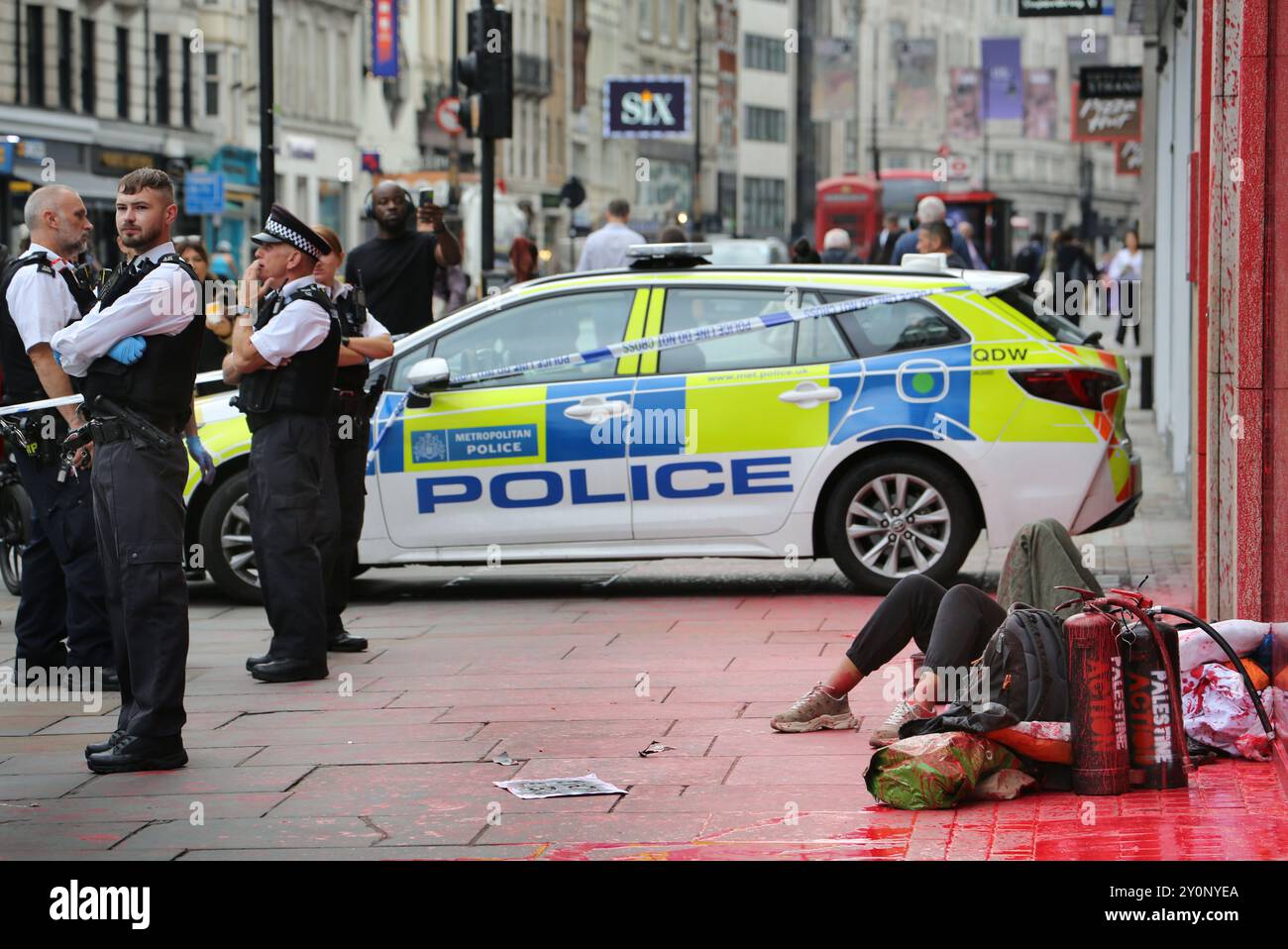 Cordon on strand hi-res stock photography and images - Alamy
