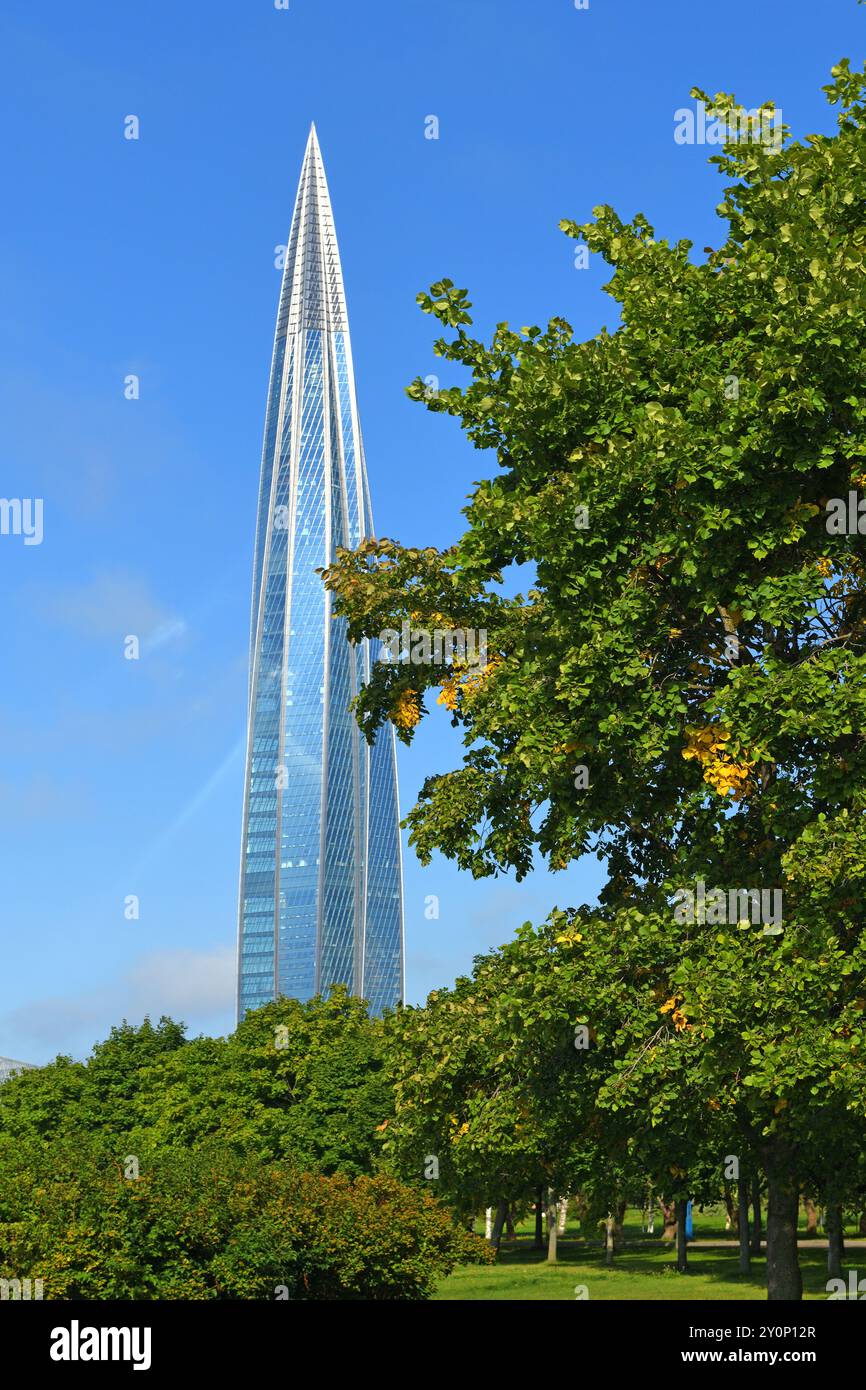 Lakhta Centre, 87-story skyscraper built in northwestern neighbourhood ...