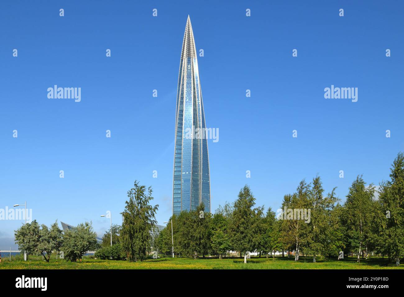 Lakhta Centre, 87-story skyscraper built in northwestern neighbourhood ...