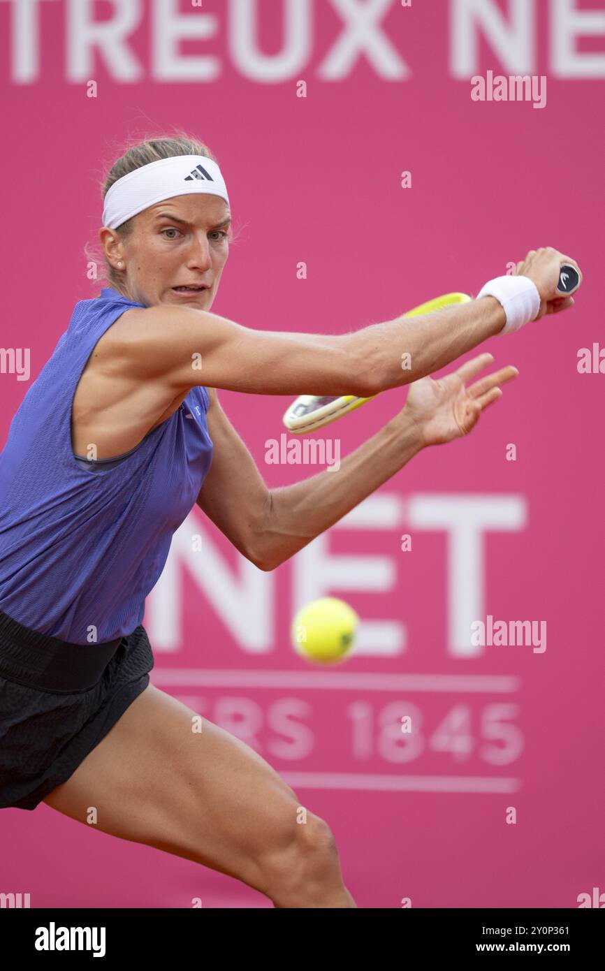 Montreux Switzerland, 09 03 2024: Kathinka Von Deichmann (LIE) vs ...