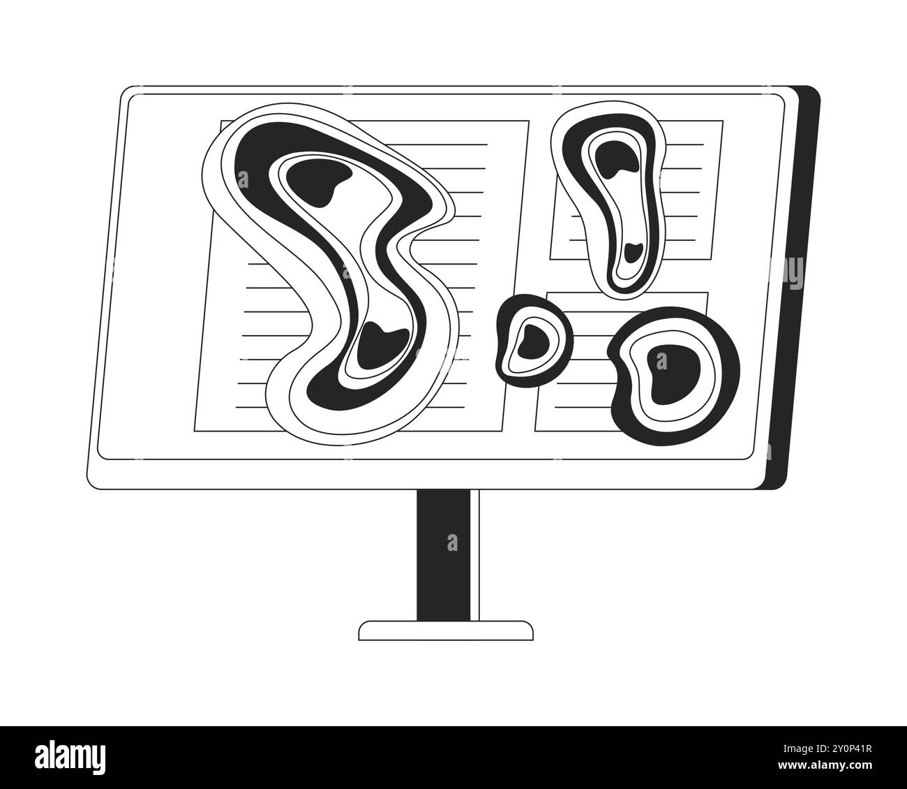 Heat map visual hi-res stock photography and images - Alamy