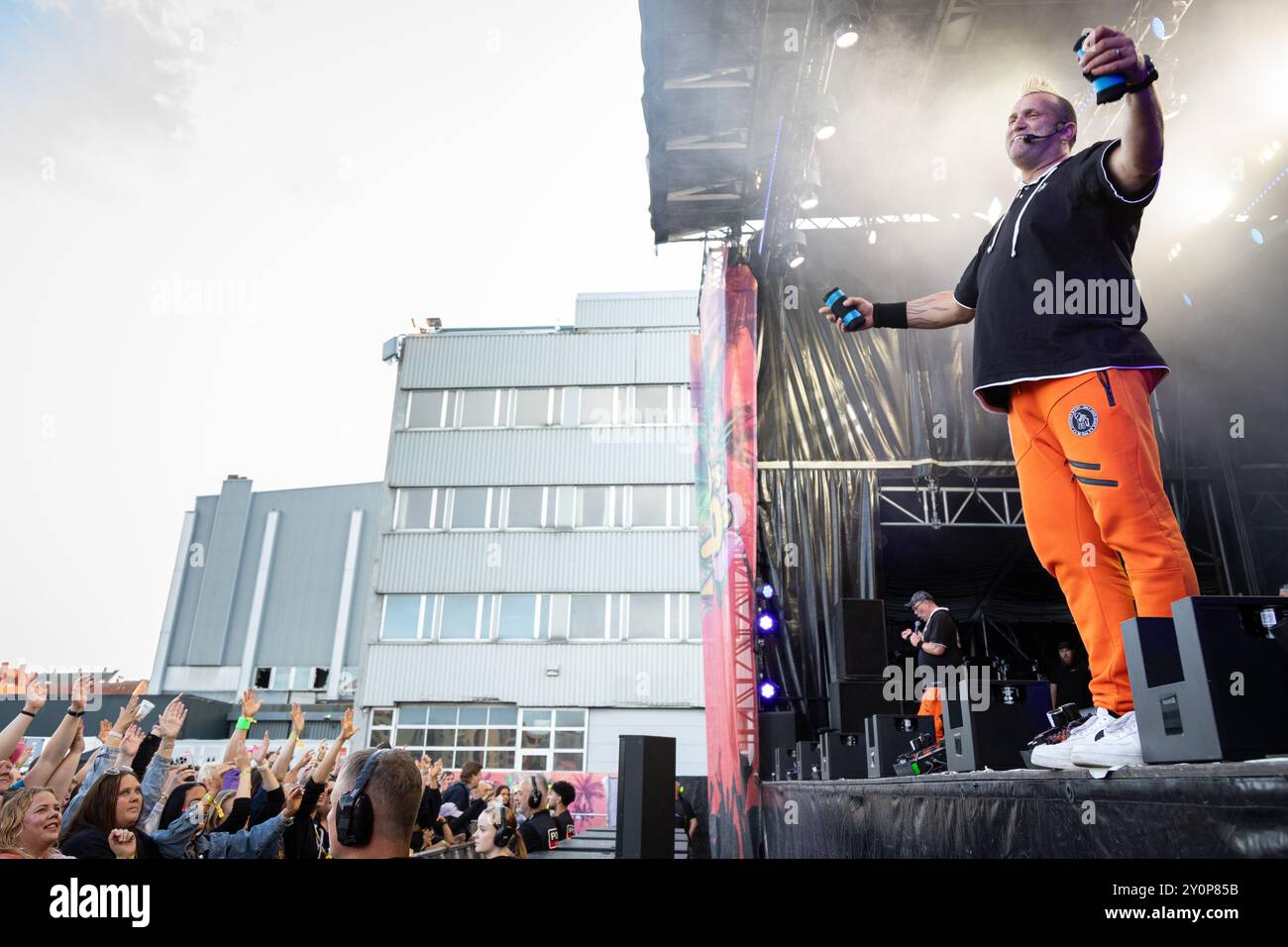 Trondheim, Norway. 24th, August 2024. The Norwegian dance group Galaxee ...