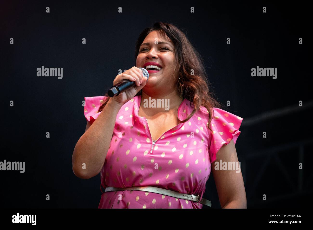 Trondheim, Norway. 24th, August 2024. The Dutch Eurodance band Hermes ...
