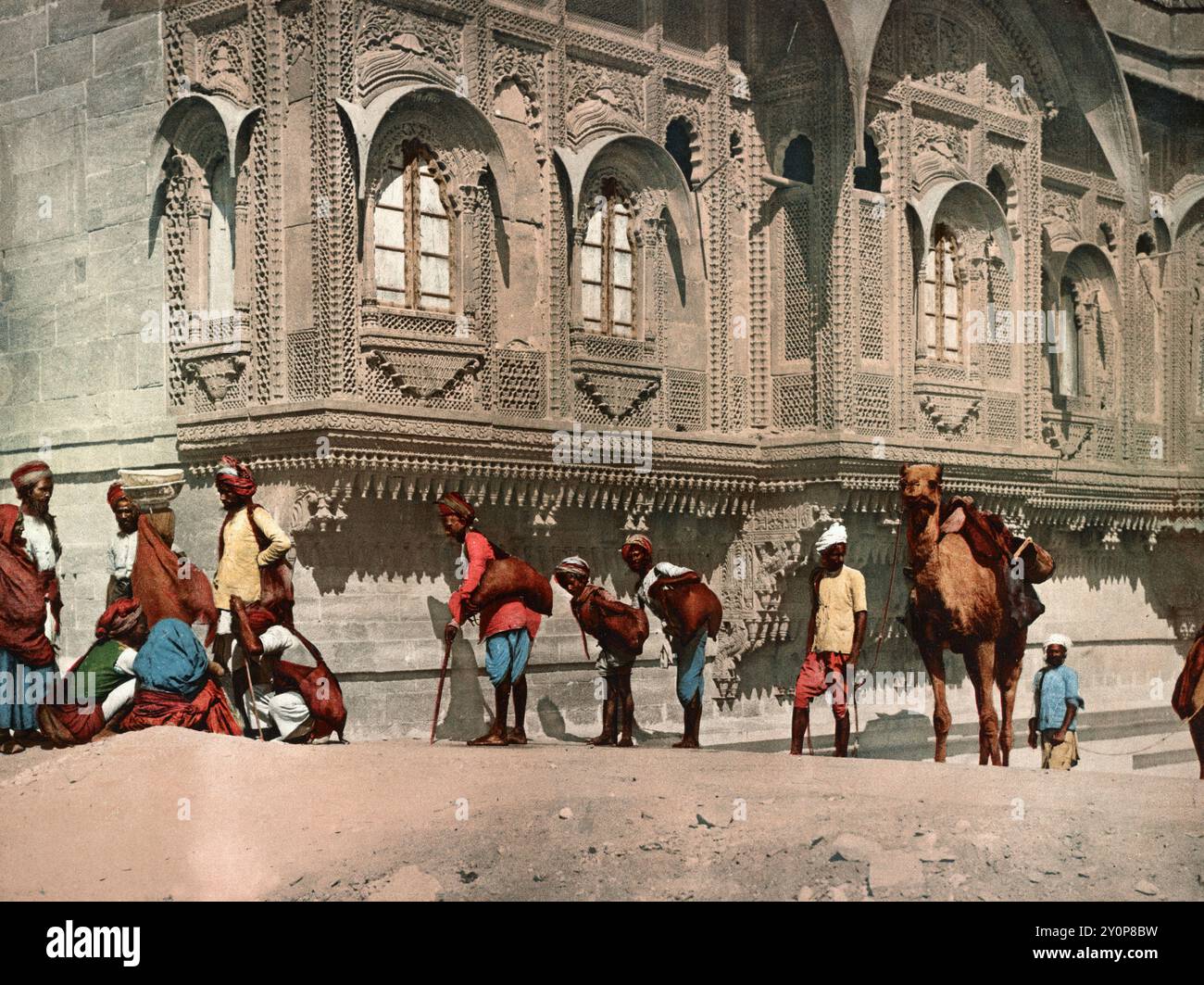 North of india water carriers hi-res stock photography and images - Alamy