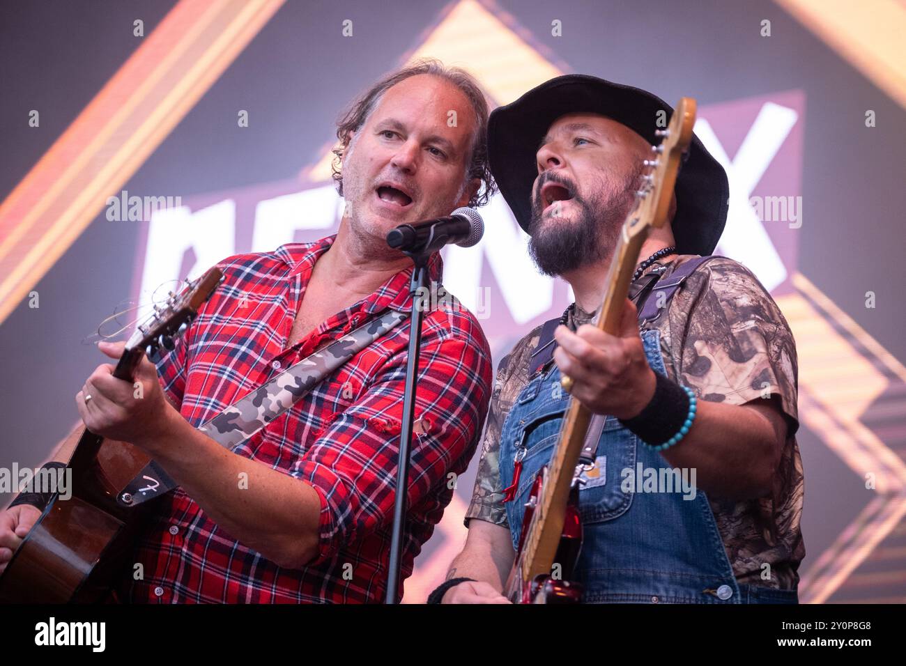 Trondheim, Norway. 24th, August 2024. The Swedish band Rednex performs ...