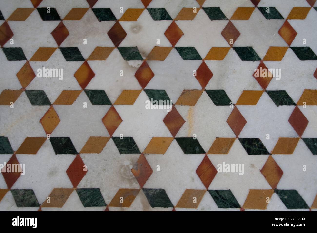 Pretty Floor Mosaic, Jain Temple, Chennai, Tamil Nadu, India. Jain ...