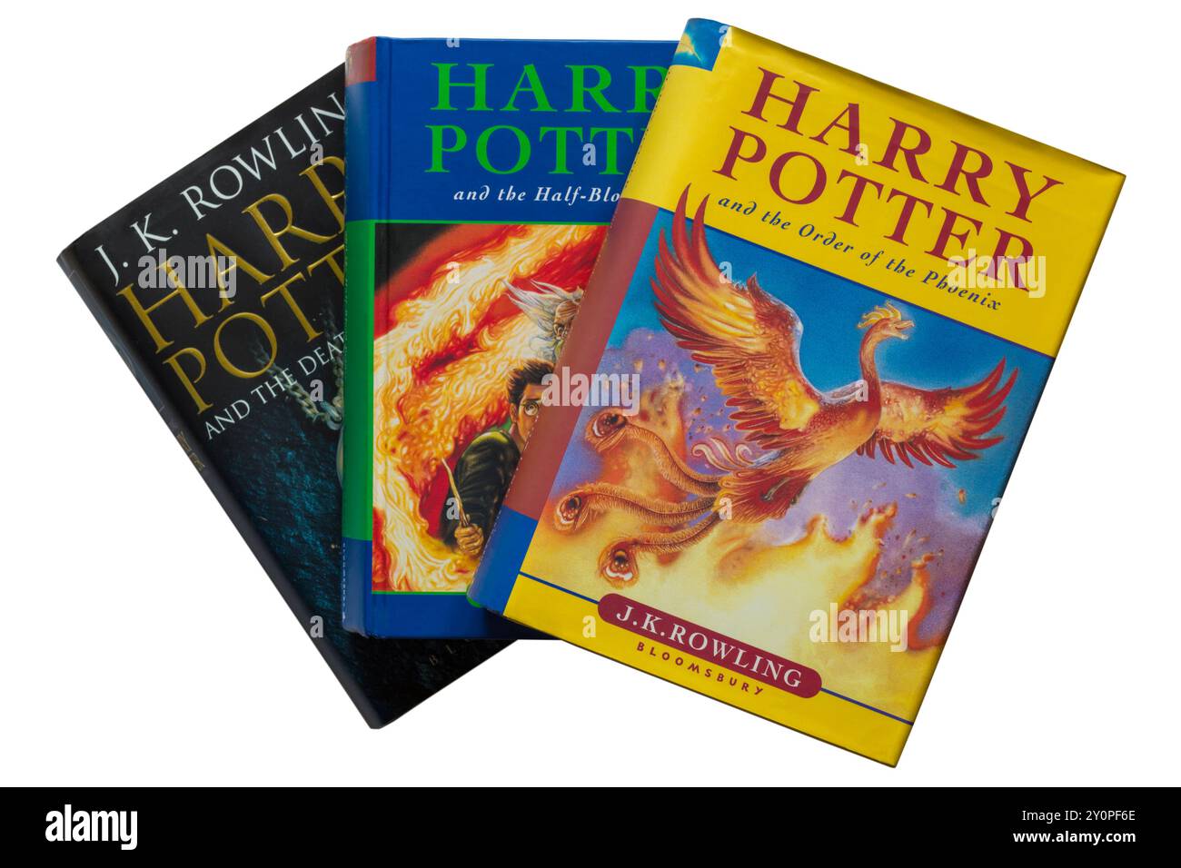 Selection of Harry Potter books by JK Rowling with Harry Potter and the ...