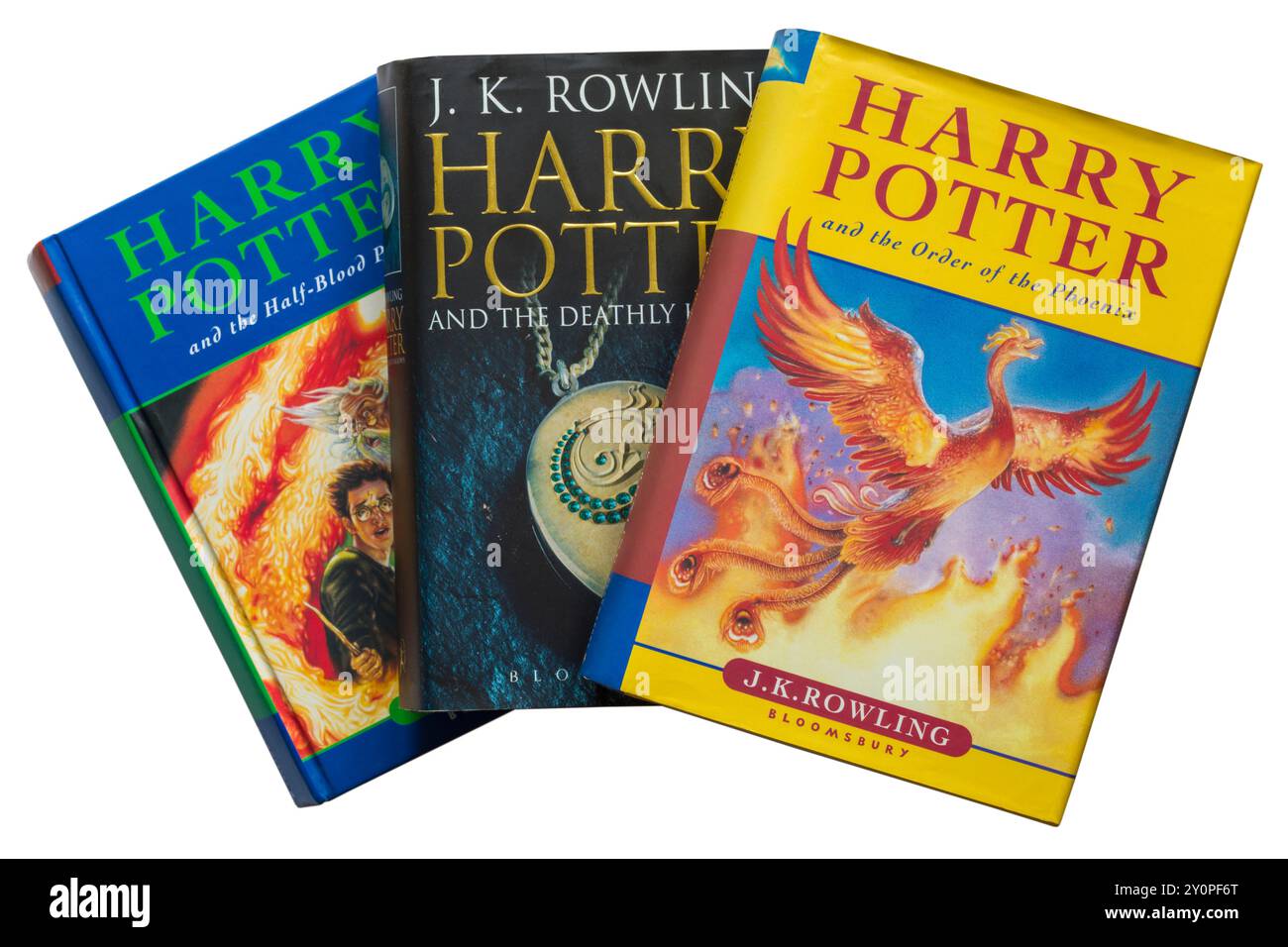 Selection of Harry Potter books by JK Rowling with Harry Potter and the ...