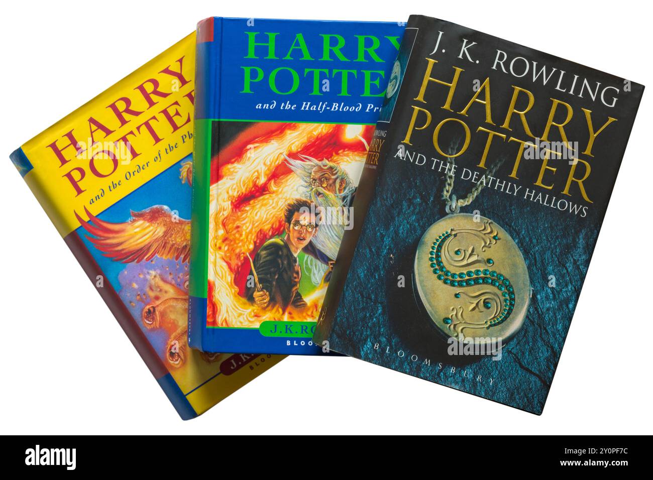 Selection of Harry Potter books by JK Rowling with Harry Potter and the ...