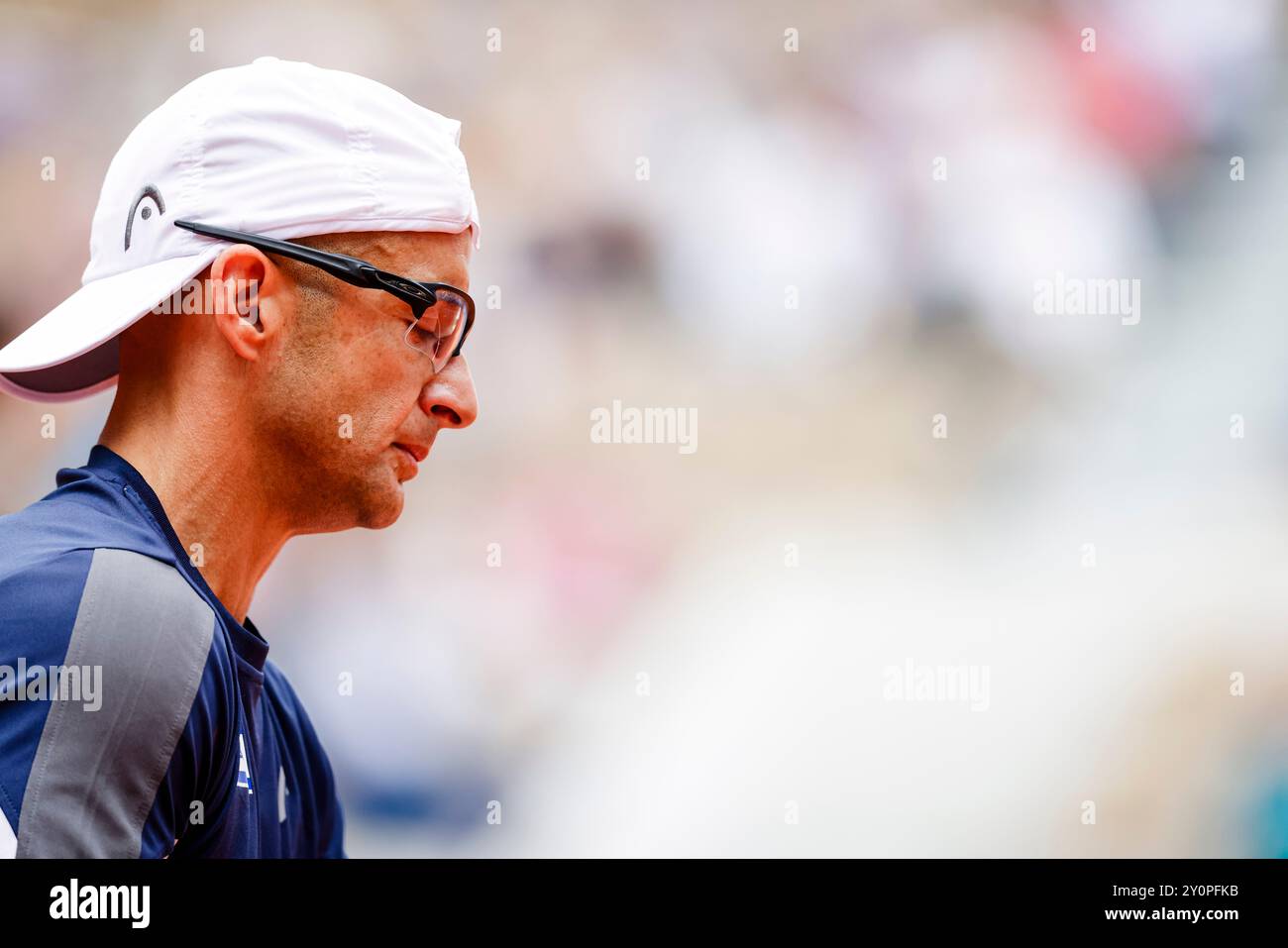 Paris, Sept. 3, 2024, Paralympic wheelchair tennis event. Guy Sasson ...