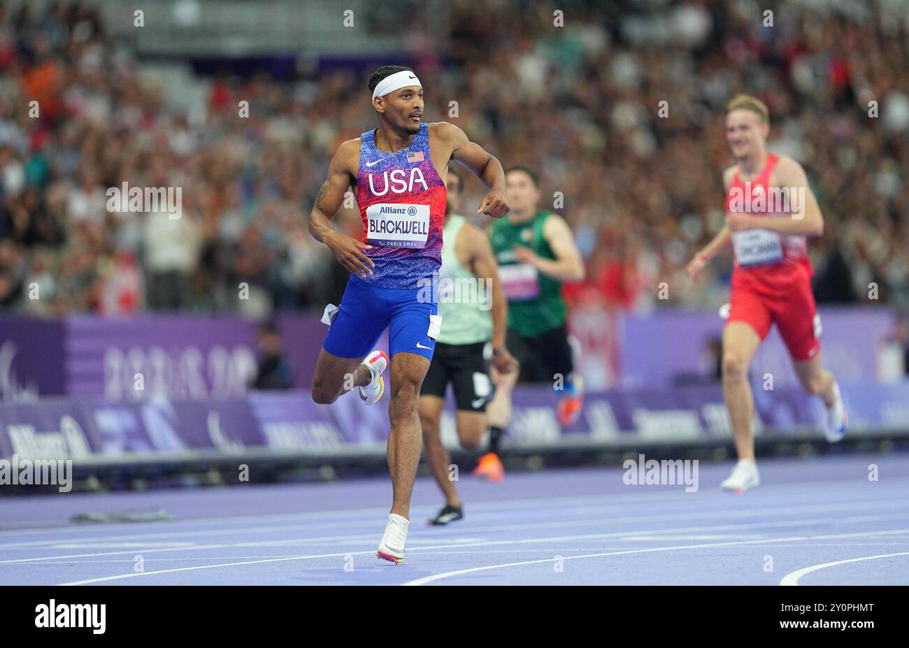 Stade de France, Paris, France. 03rd Sep, 2024. Jaydin Blackwell of ...
