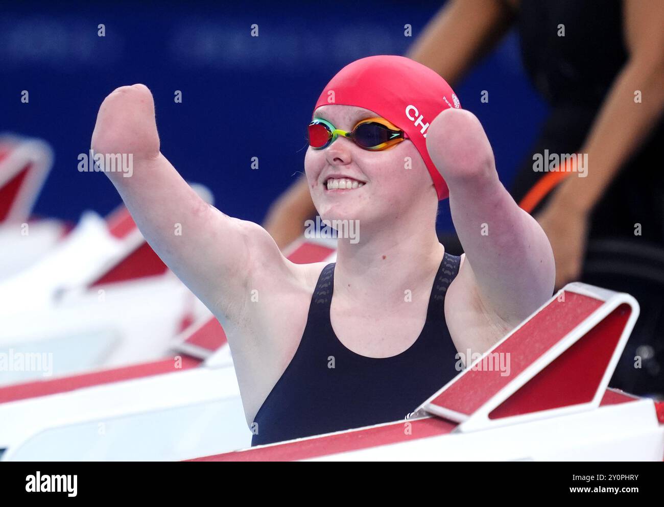 Great Britain's Ellie Challis ahead of the Women's 100m Freestyle S3 ...