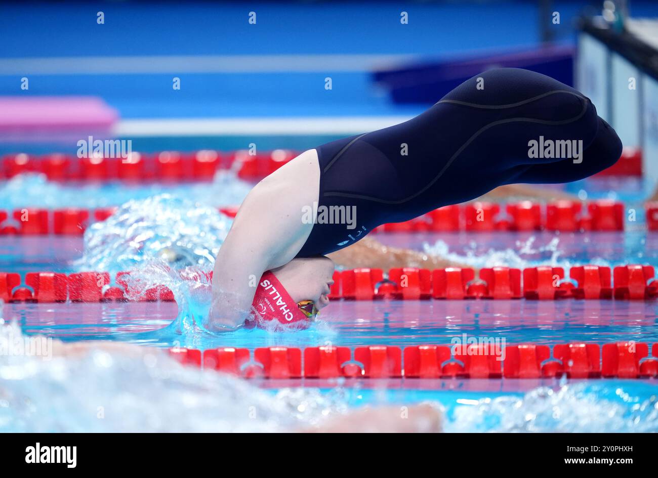 Great Britain's Ellie Challis in the Women's 100m Freestyle S3 Final at ...