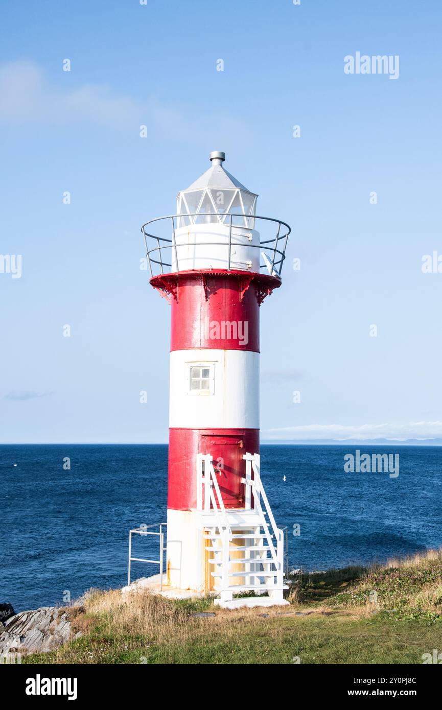 Green Point Lighthouse in Port de Grave, Newfoundland & Labrador ...