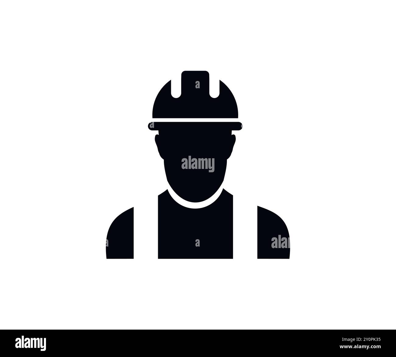 Construction worker icon. Builder icon. Construction worker person ...