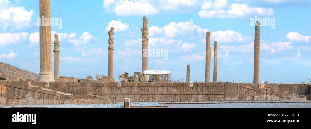 Apadana Palace in Persepolis, Iran Stock Photo - Alamy