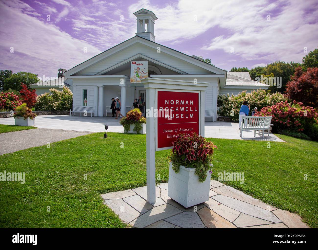 Norman Rockwell Museum in Stockbridge, Massachusetts Stock Photo - Alamy