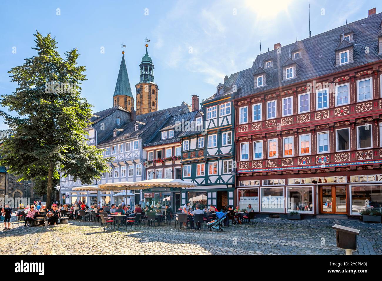 Old city of Goslar, Germany Stock Photo - Alamy